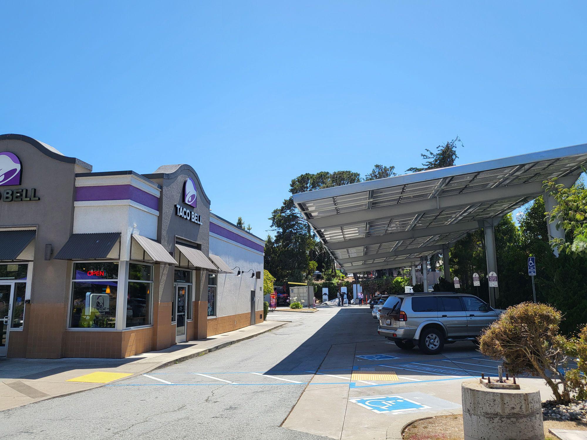 EV Fast Chargers at Taco Bell El Camino Real | South San Francisco, CA ...