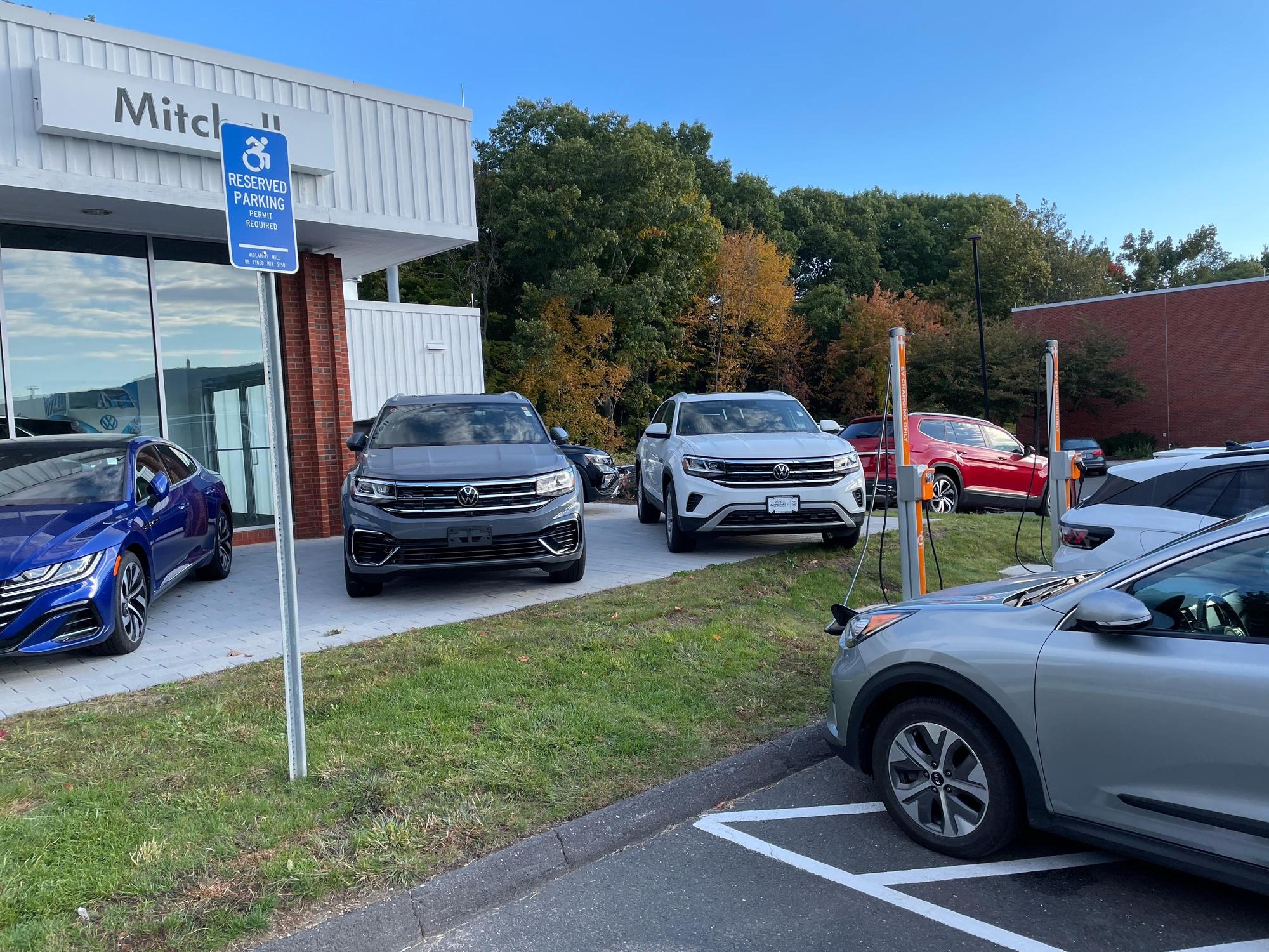 Mitchell Volkswagen | Simsbury, CT | EV Station