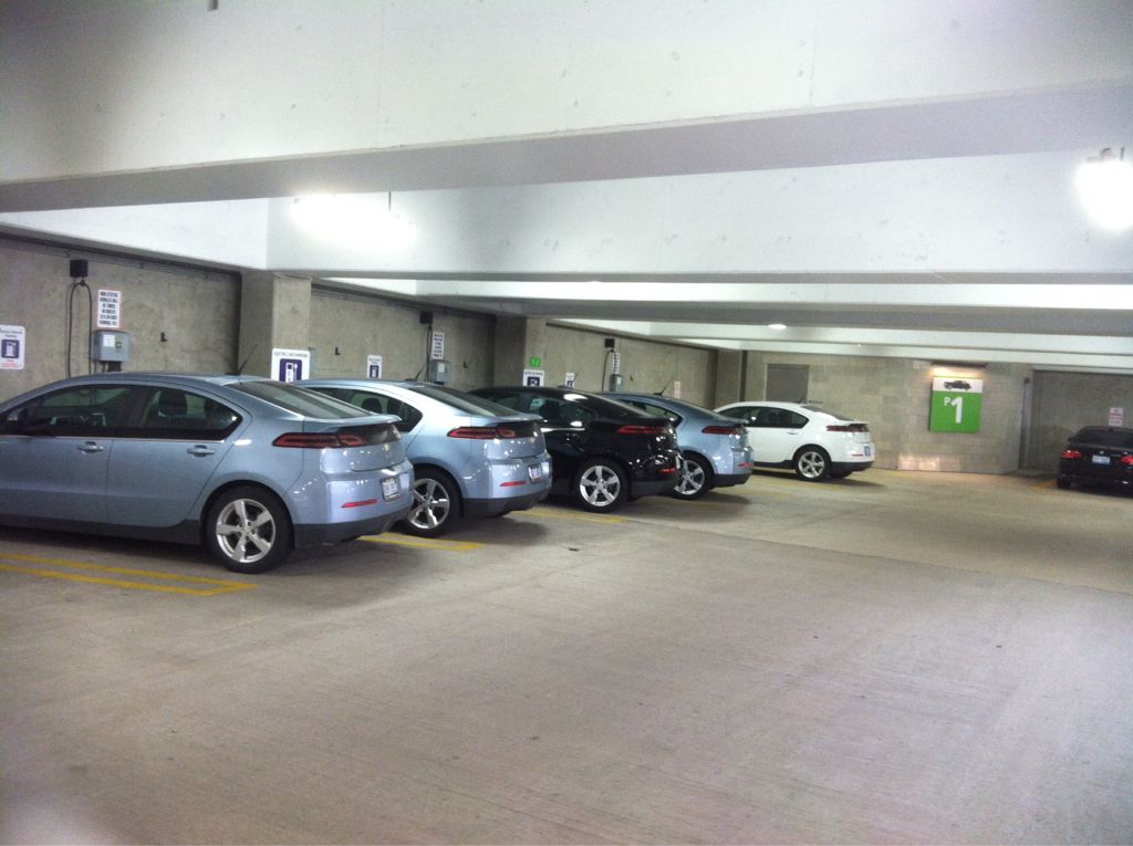Library Lane Parking Garage | Ann Arbor, MI | EV Station