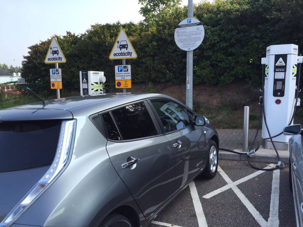 Moto Exeter (2) | Exeter, England | EV Station