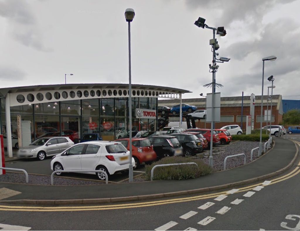 Charles Clark Toyota | Wolverhampton, England | EV Station