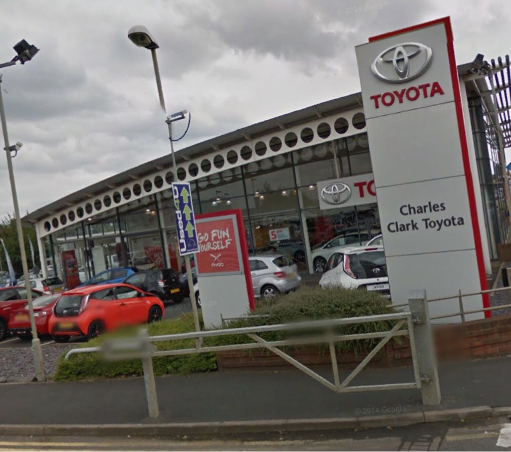 Charles Clark Toyota | Wolverhampton, England | EV Station