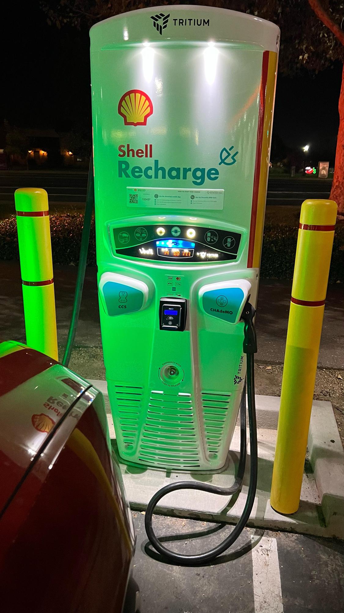Shell Truxel Rd | Sacramento, CA | EV Station