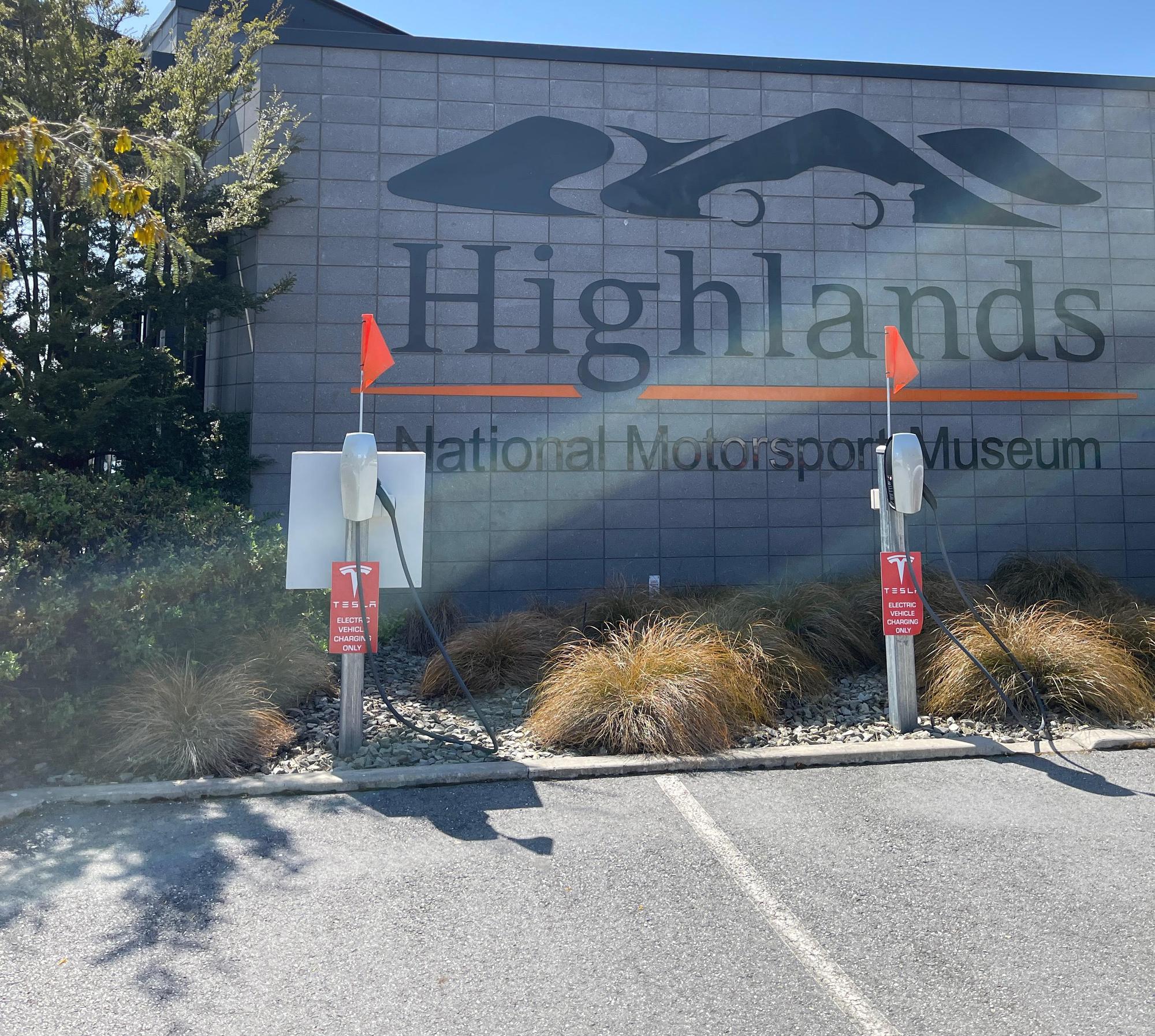 Highlands Motorsports Park | Cromwell, Otago | EV Station