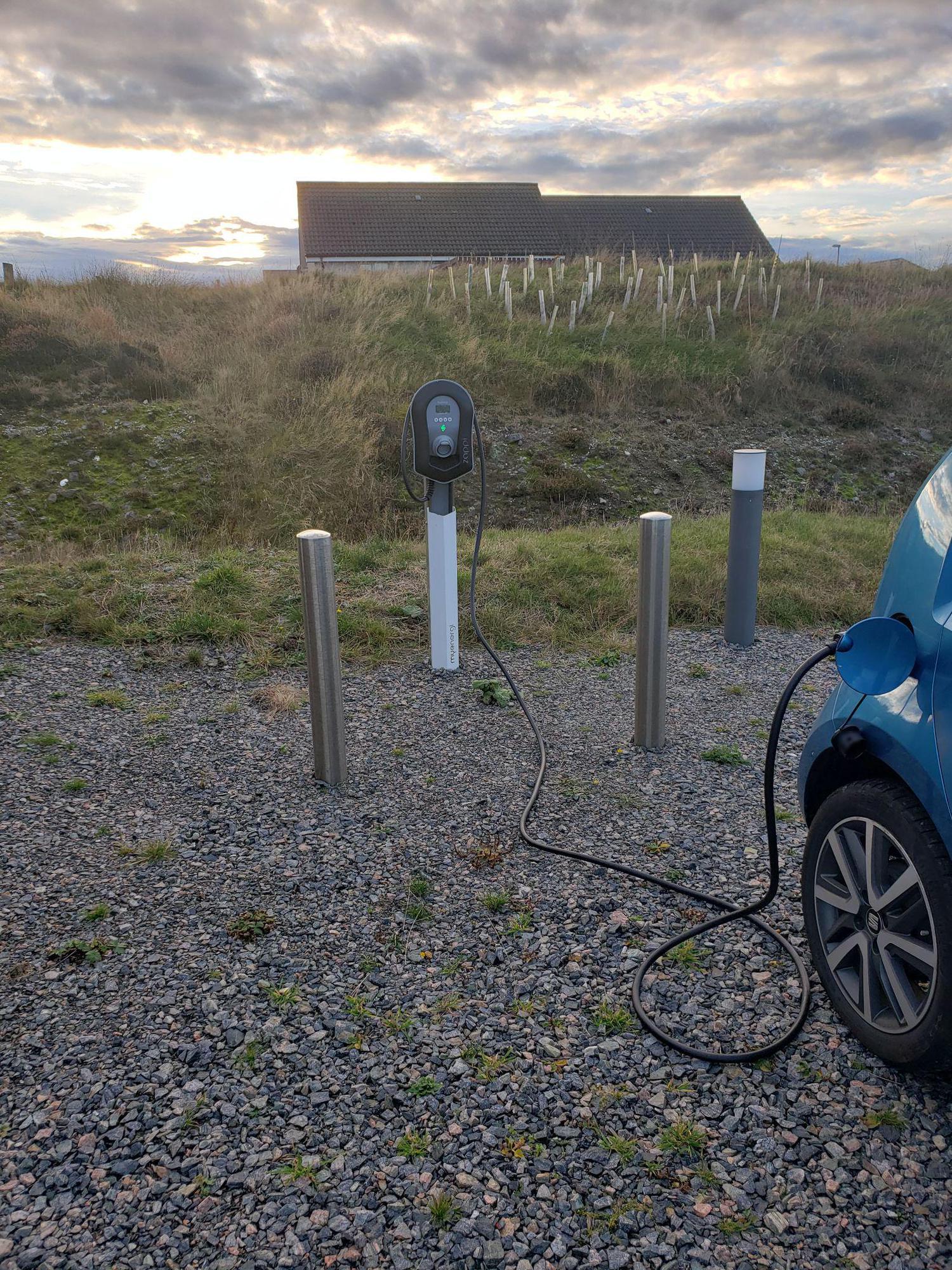 Galson Trust Urras Office/Campsite | Habost Ness, Scotland | EV Station