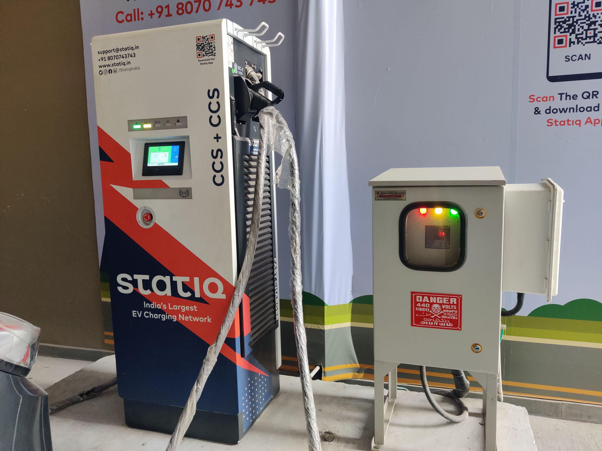 Berger Tower Statiq Fast Charger | Noida, UP | EV Station