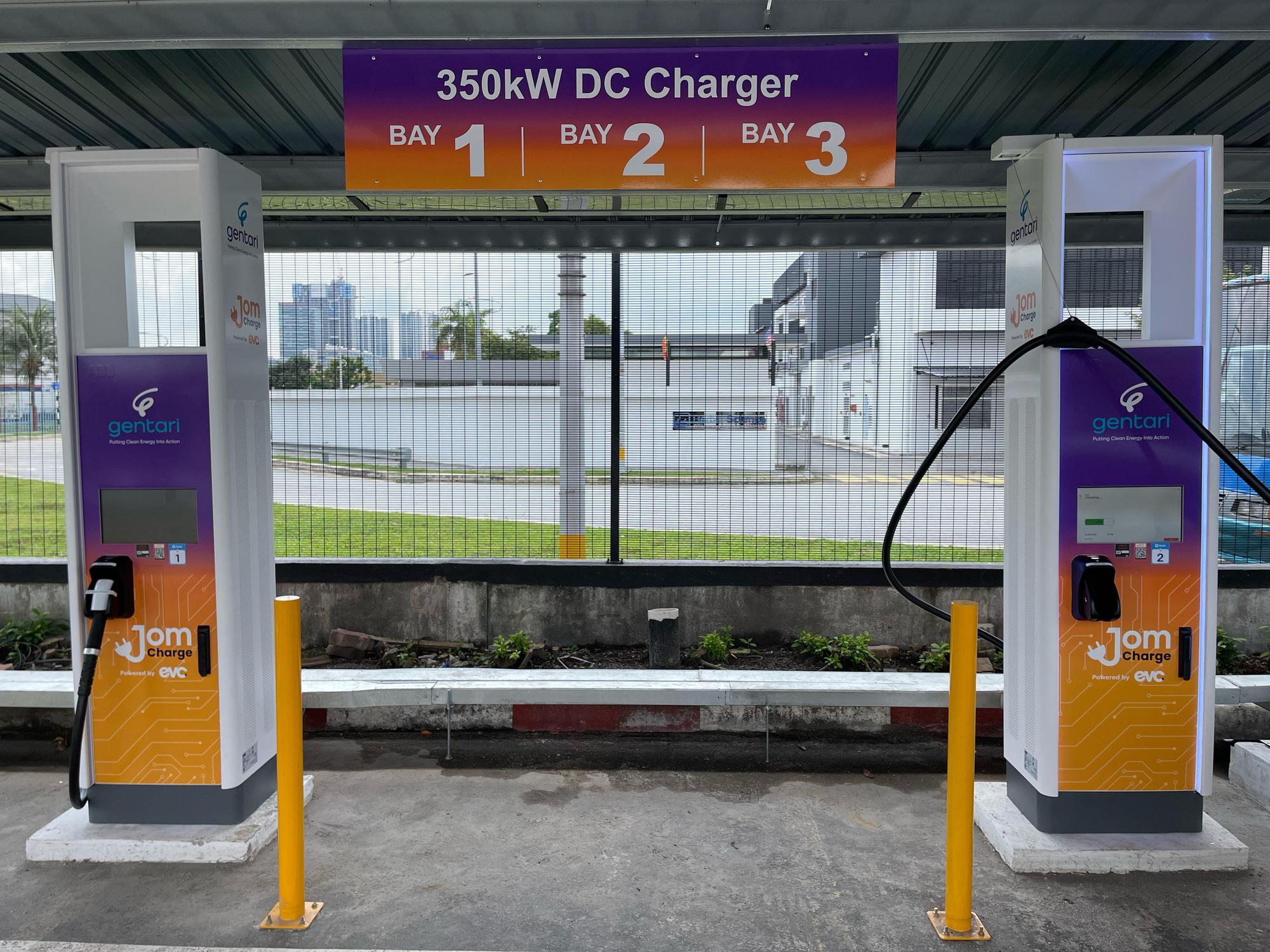 Gentari x JomCharge @ X Park Sunway Serene Charging Hub [22kW AC; 24kW ...