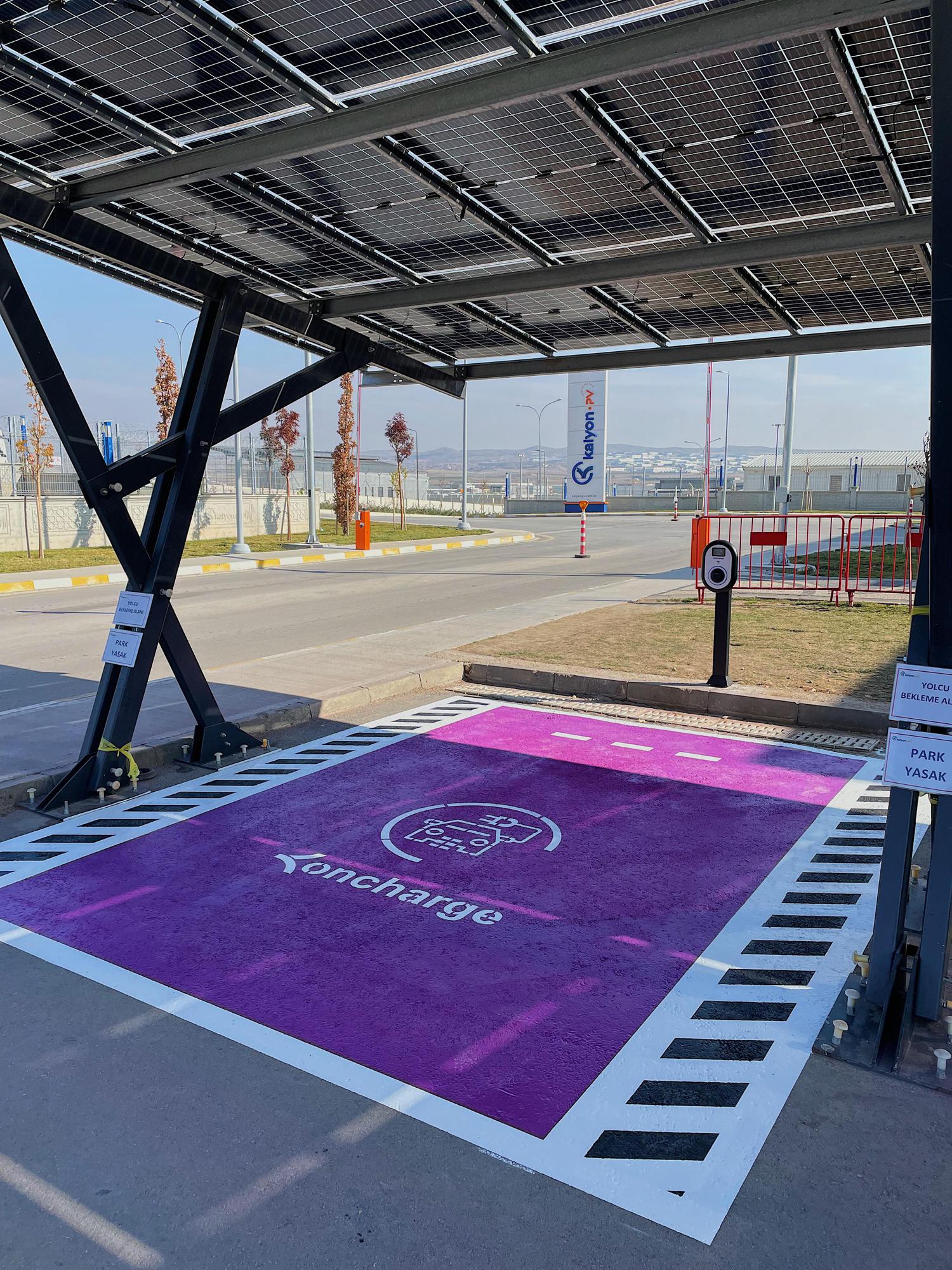 oncharge - Kalyon PV Fabrika | Başkent OSB, Şaditürk Blv. No:23 Sincan/ANKARA | EV Station