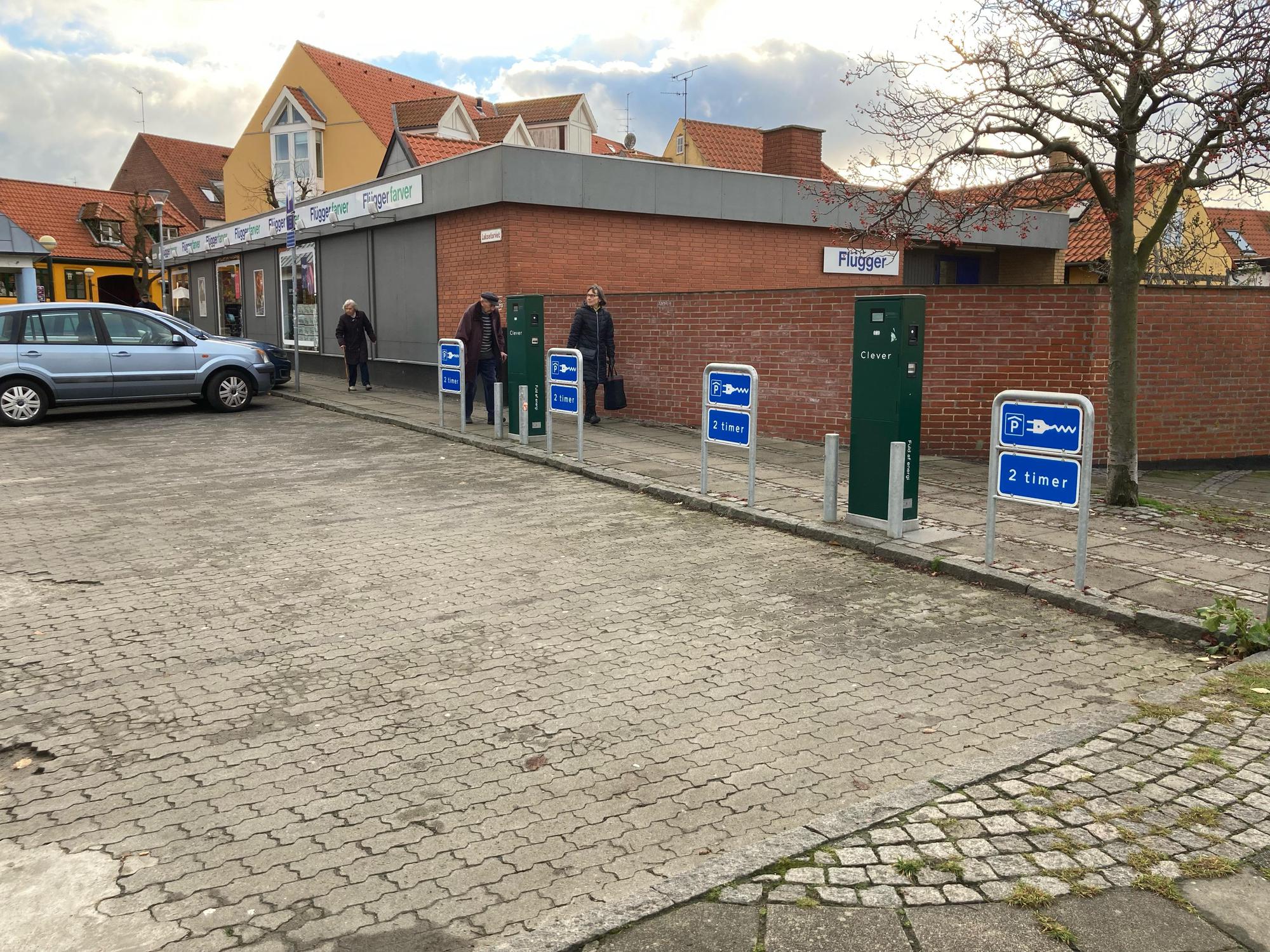 Laksegade Parkering | 17 Store Torvegade, Rønne, 3700, DNK | EV Station