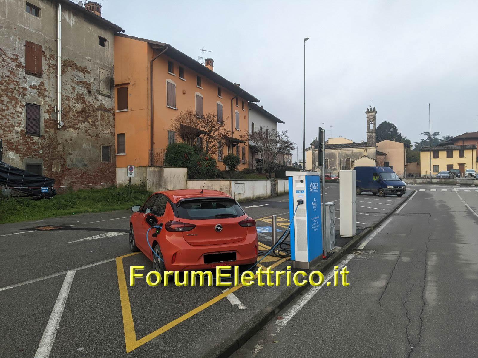 Via Alessandro Manzoni & Via Ponticella | Seniga, Lombardia | EV Station