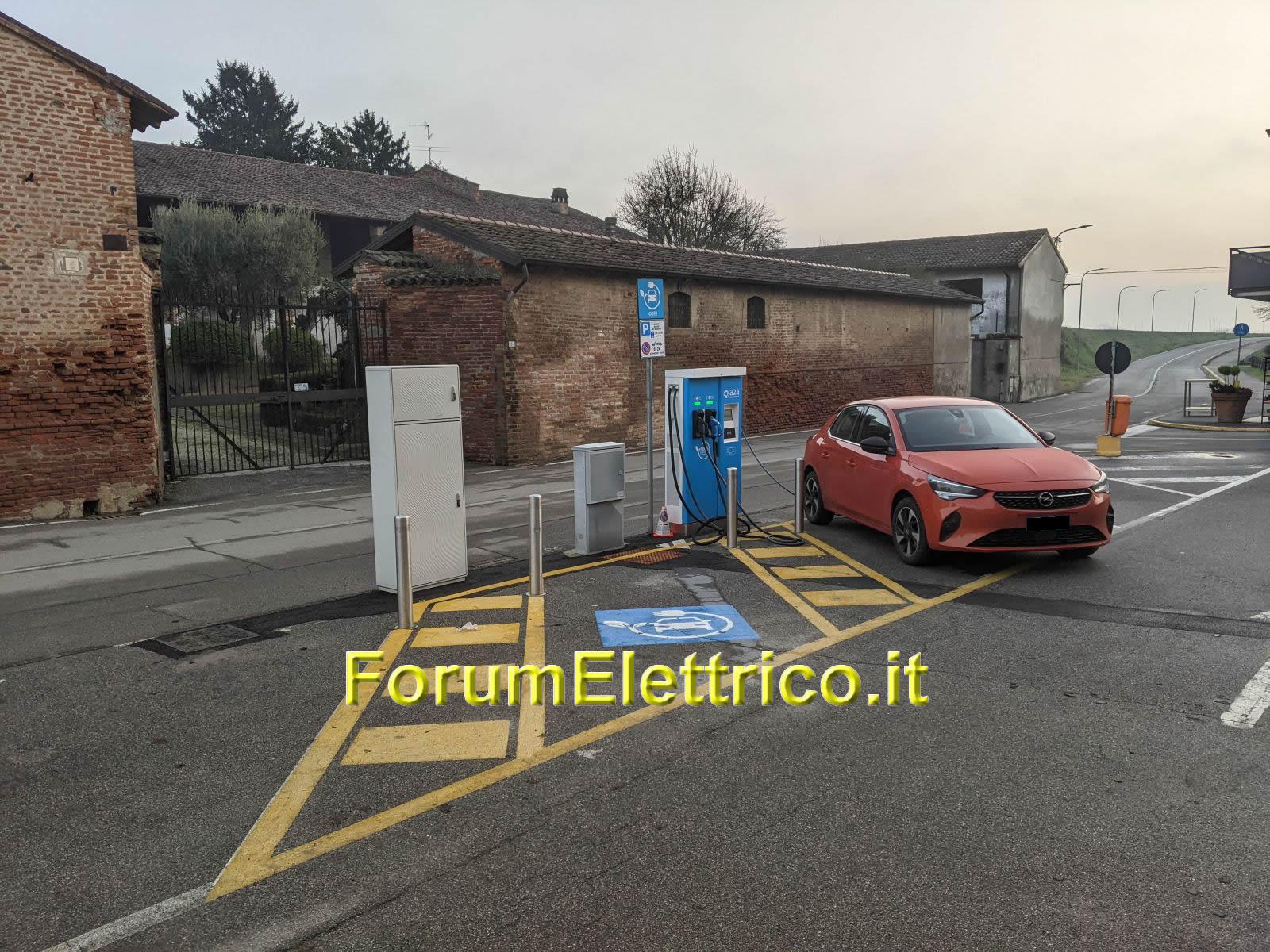 Via Alessandro Manzoni & Via Ponticella | Seniga, Lombardia | EV Station