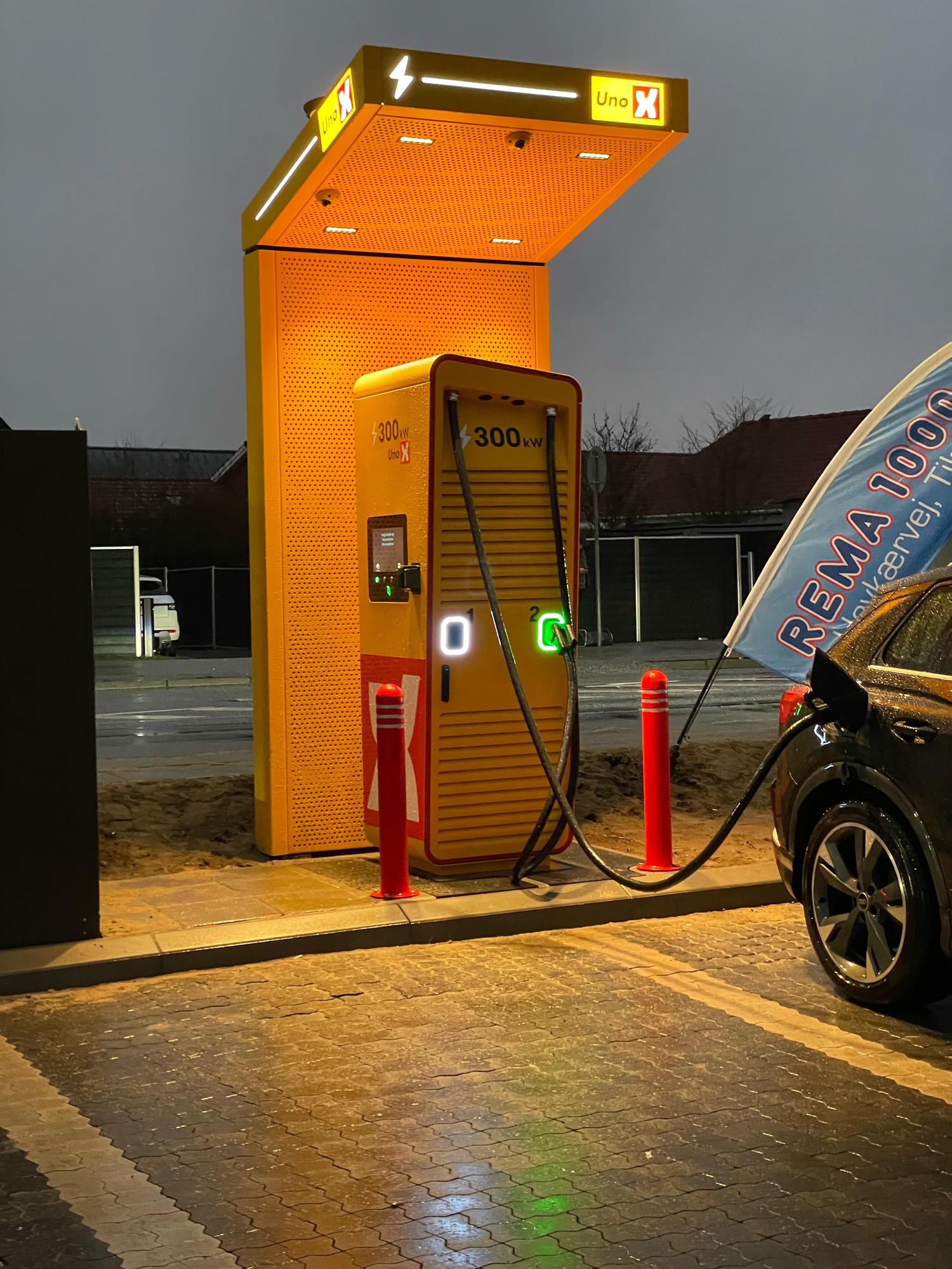 Rema 1000 Tilst | Havkærvej 79, 8381 Tilst, Denmark | EV Station