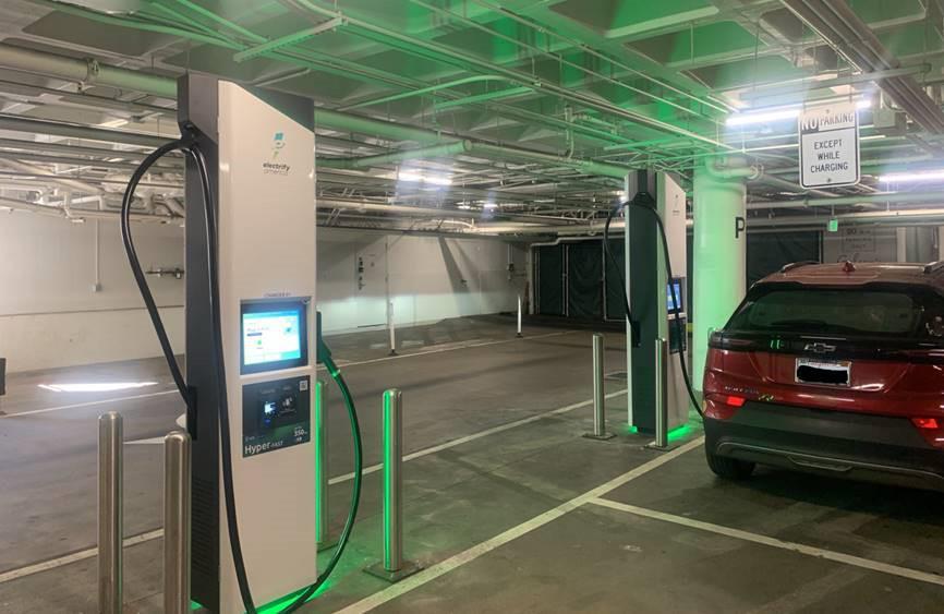 Westfield ev charging store