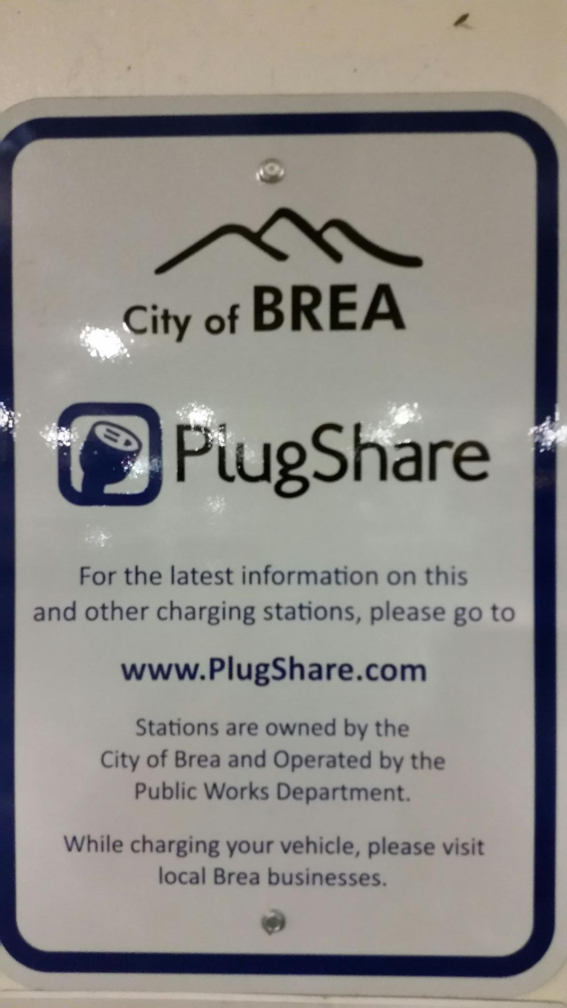 Downtown Brea - 101 S Brea Blvd Garage | Brea, CA | EV Station