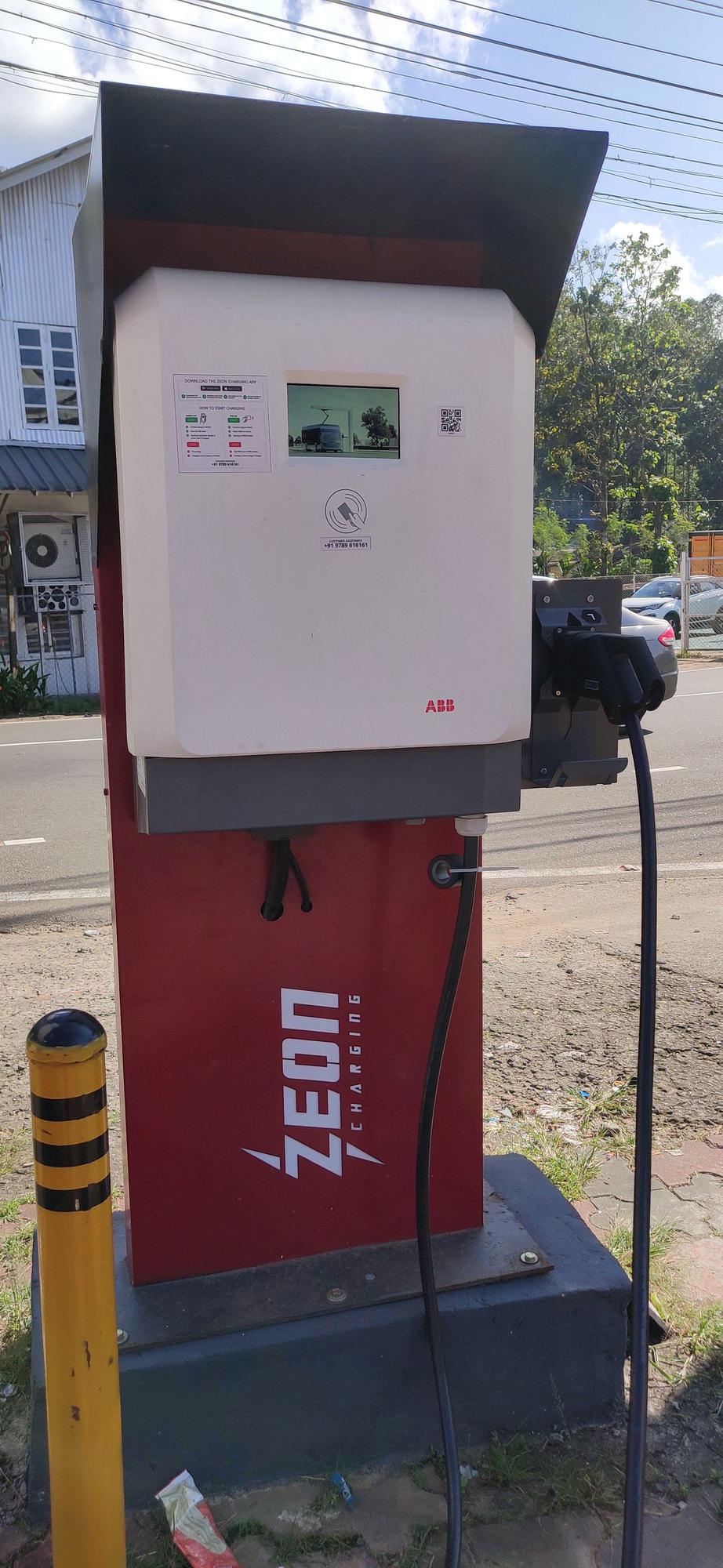 Zeon Charging(24kw) | Mundakayam, KL | EV Station