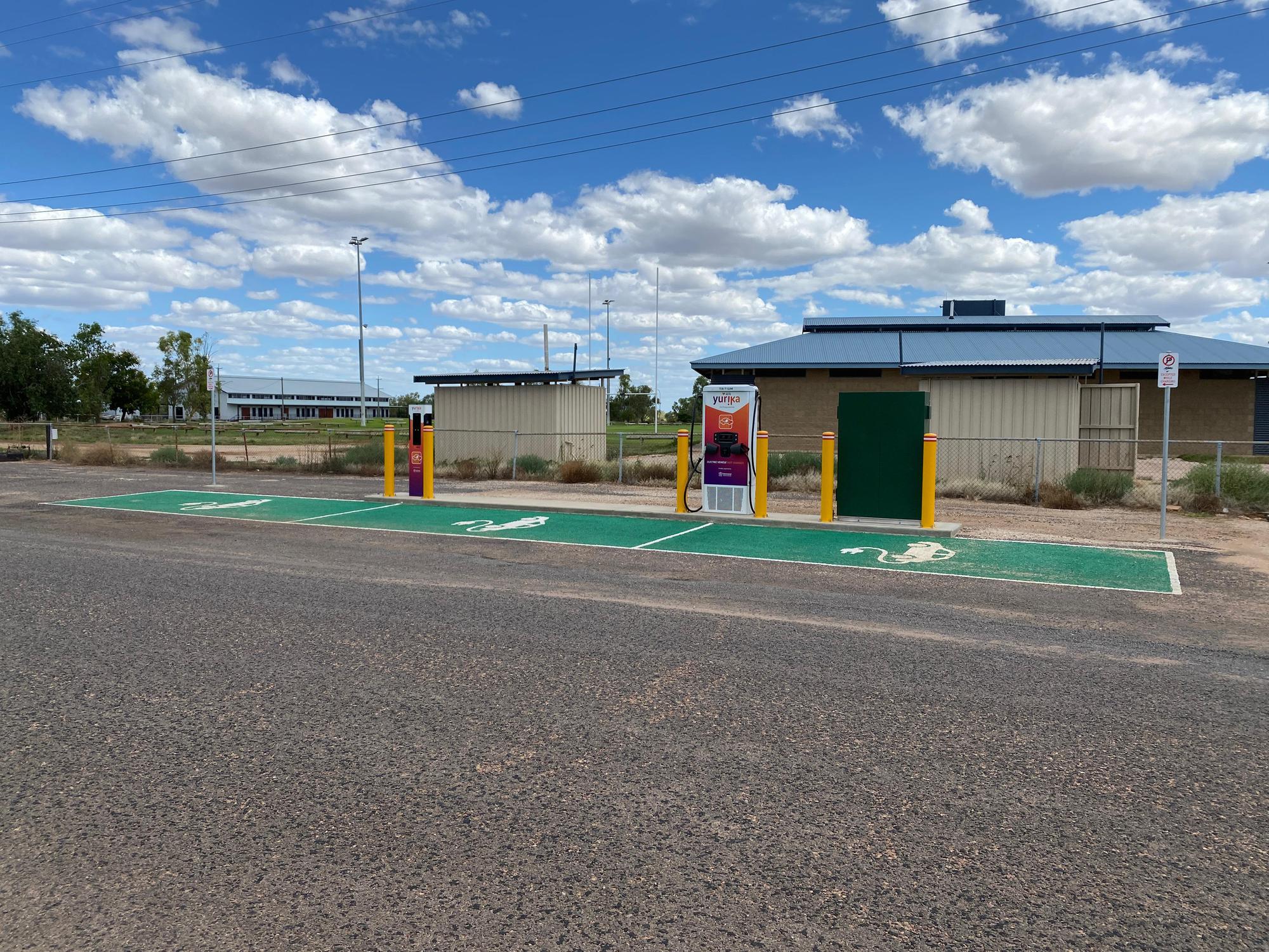Eric Lenton Memorial Recreation Grounds | Winton, QLD | EV Station