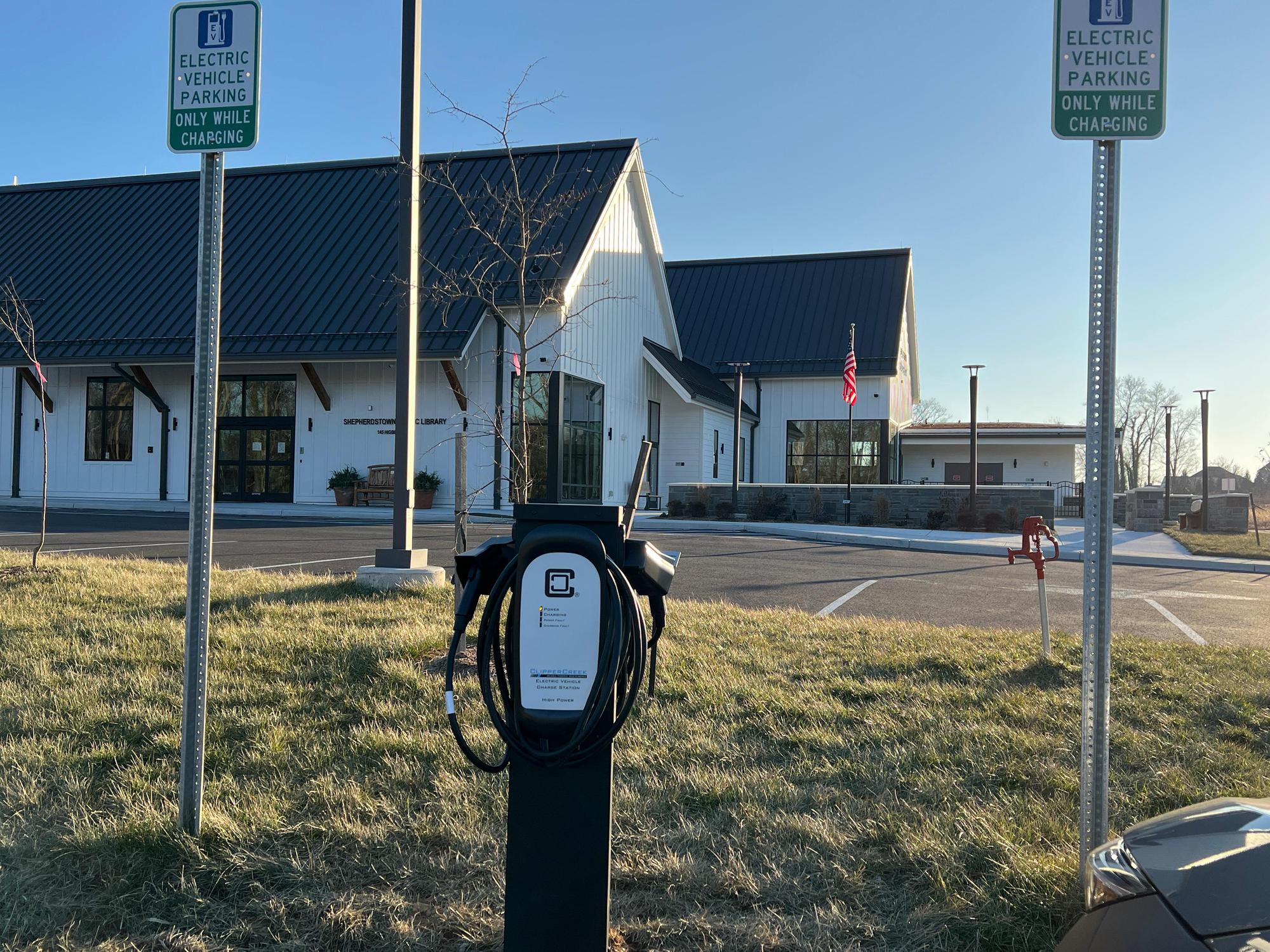 Shepherdstown Public Library | Shepherdstown, WV | EV Station