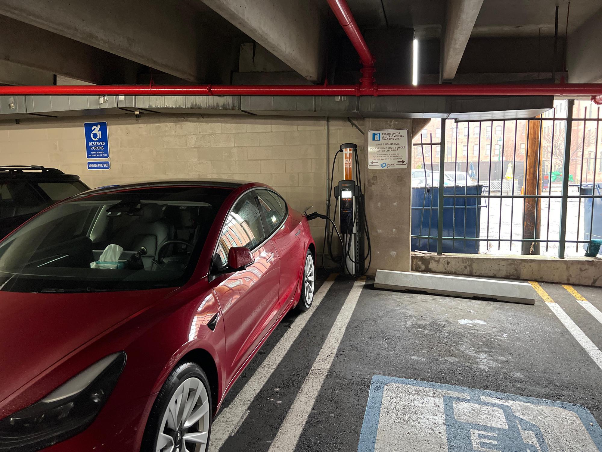 State St Parking Garage | New Haven, CT | EV Station