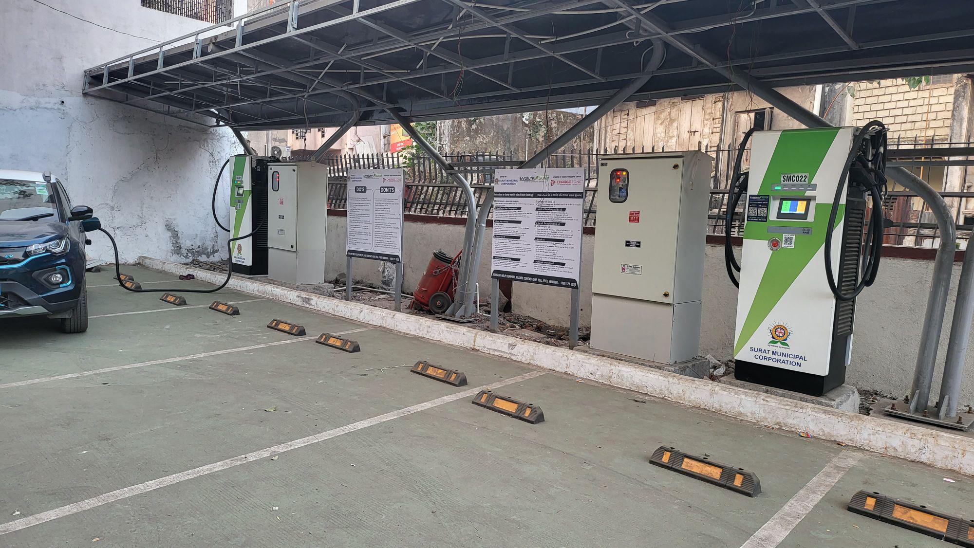 Evolute Surat,SMC Fast Charger (60kw) | Surat, GJ | EV Station
