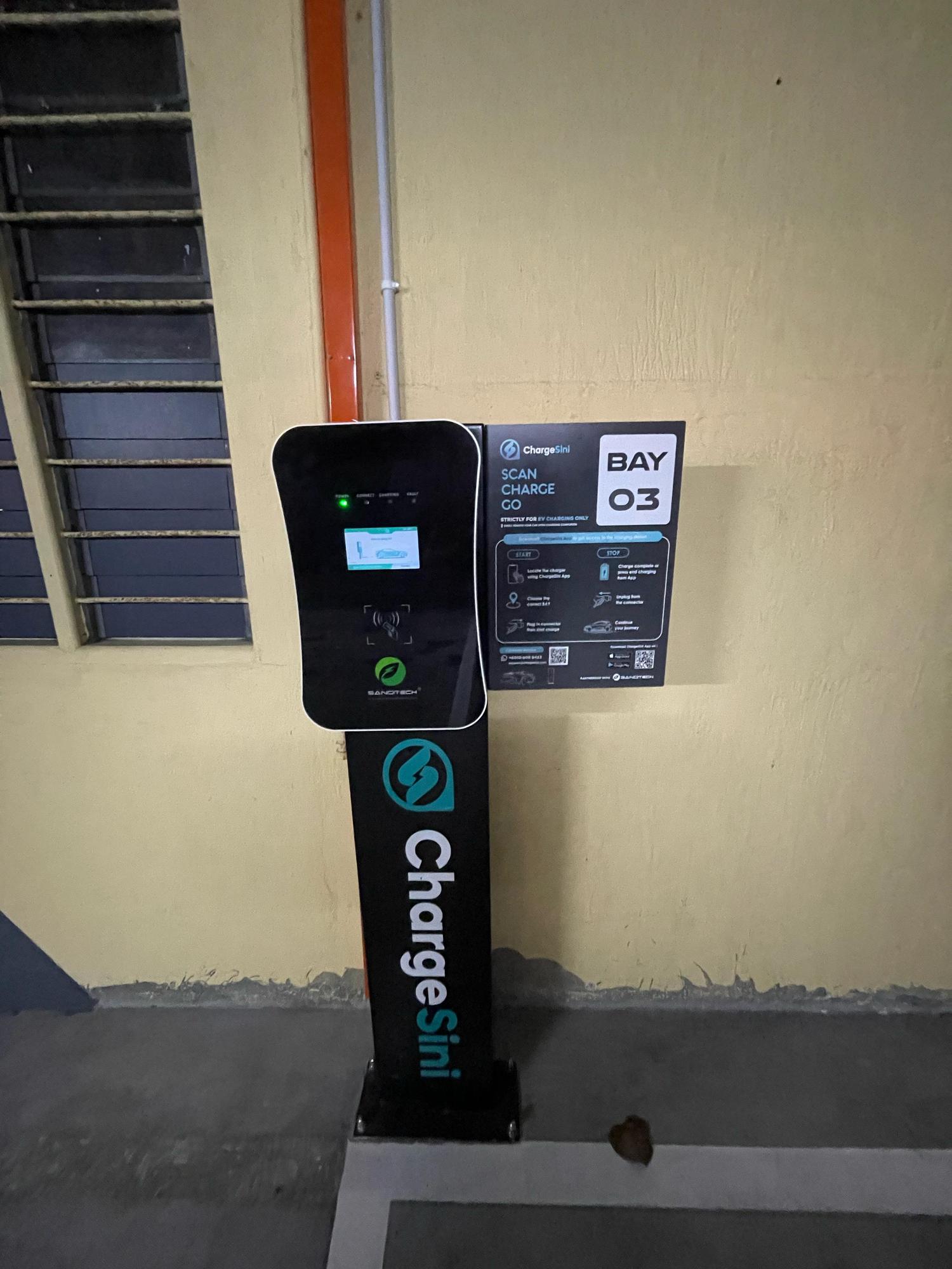 ChargeSini Station Raytech Melaka (22 kW AC; 60kW DC) | Melaka, Melaka ...