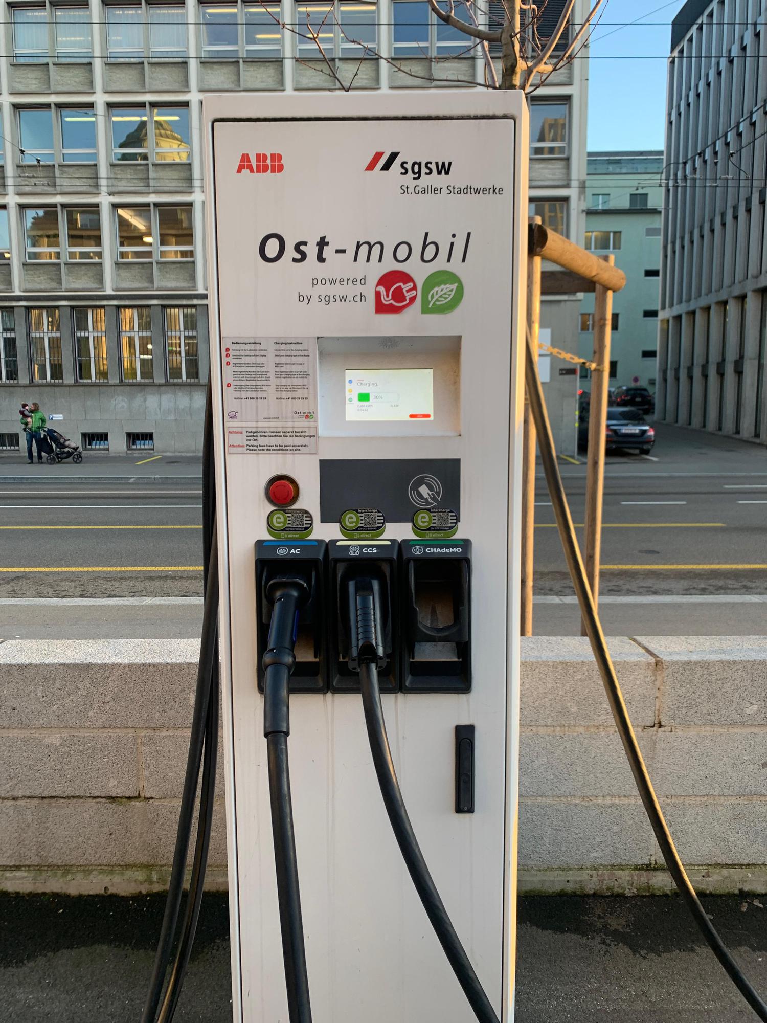 MOVE Mobility AG (CCI) | St. Gallen, SG | EV Station
