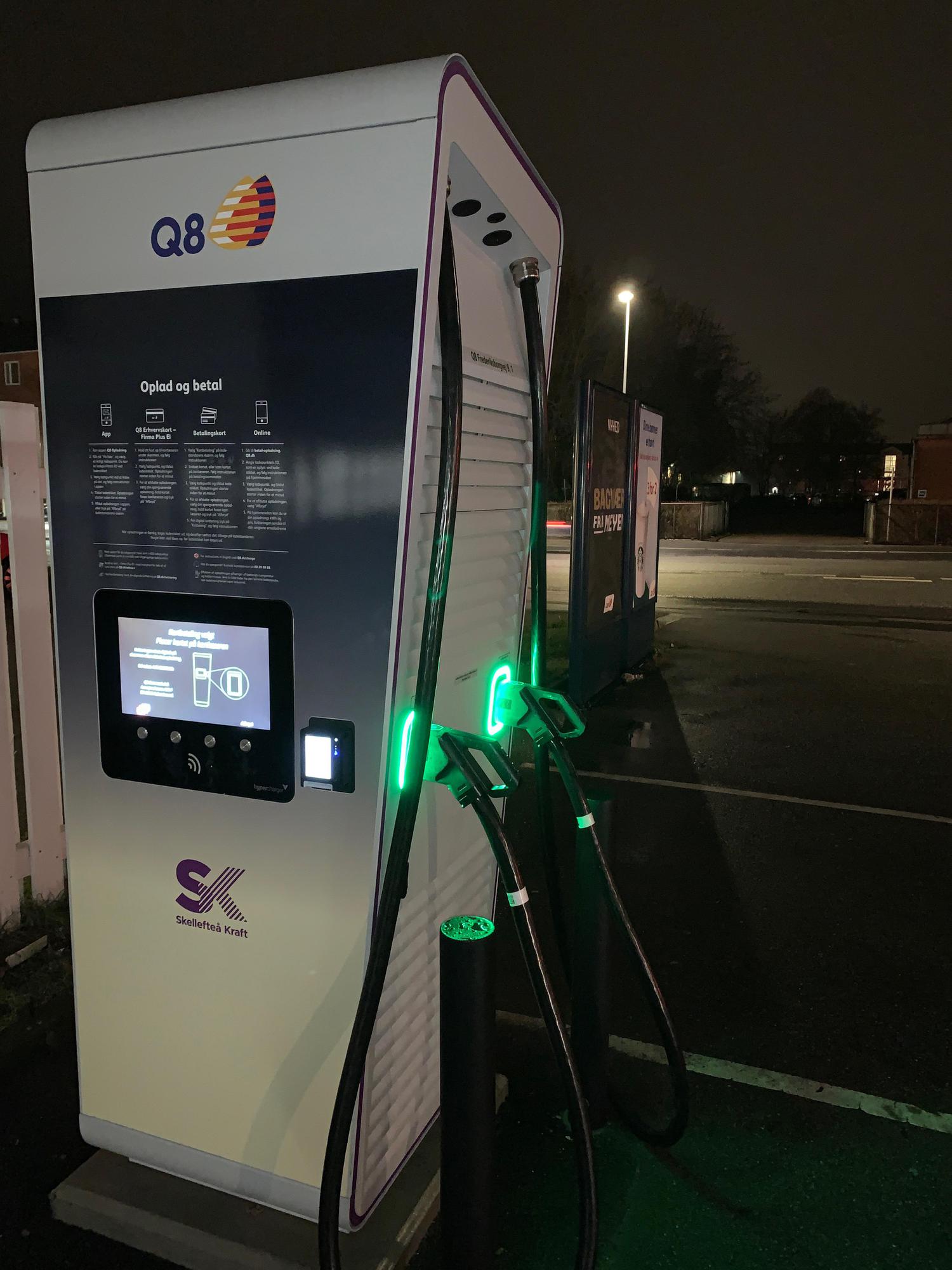 Q8 Frederiksborgvej | Frederiksborgvej 9, 3520 Farum, Denmark | EV Station