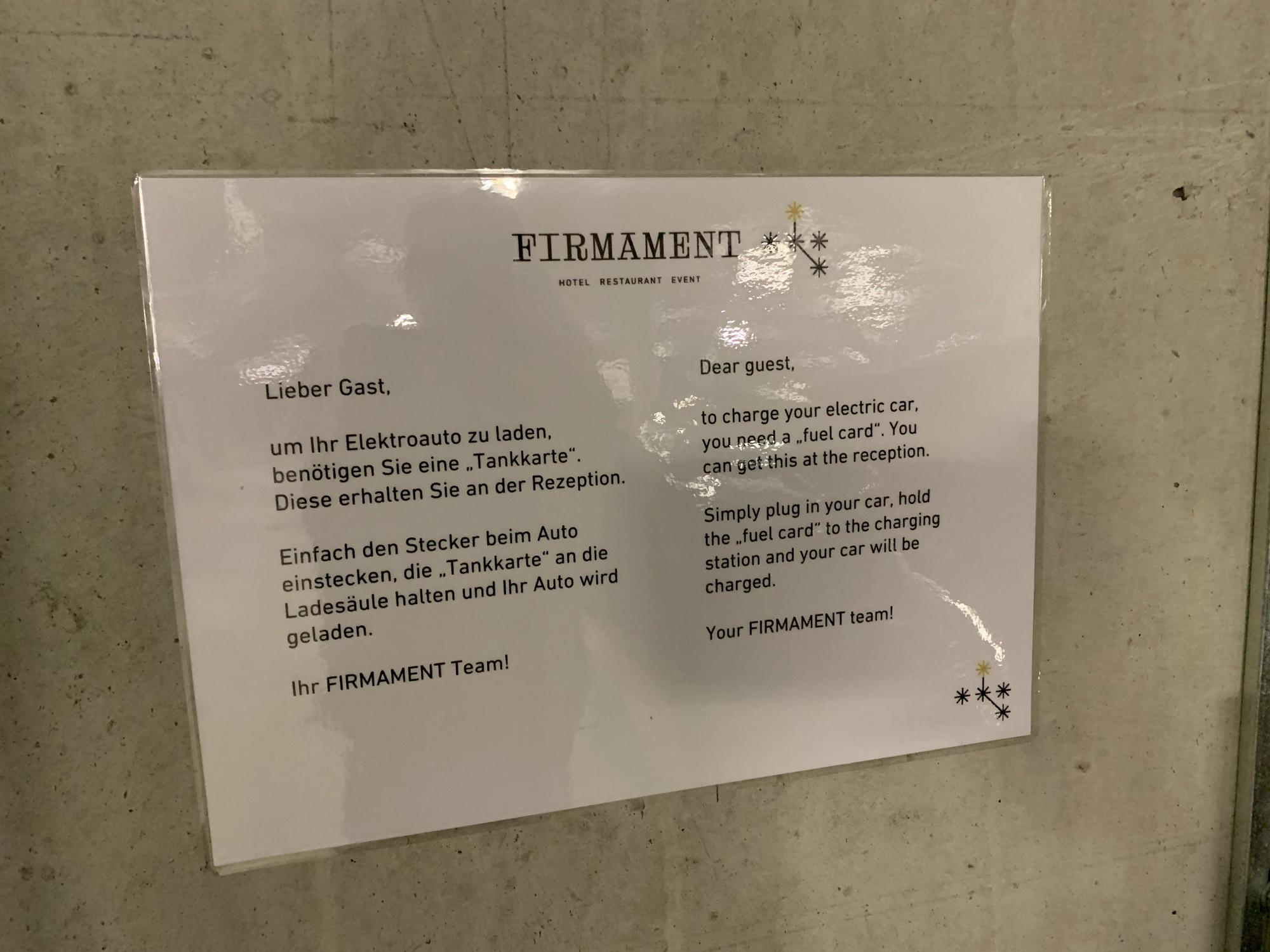 Firmament Hotel | Rankweil, Vorarlberg | EV Station