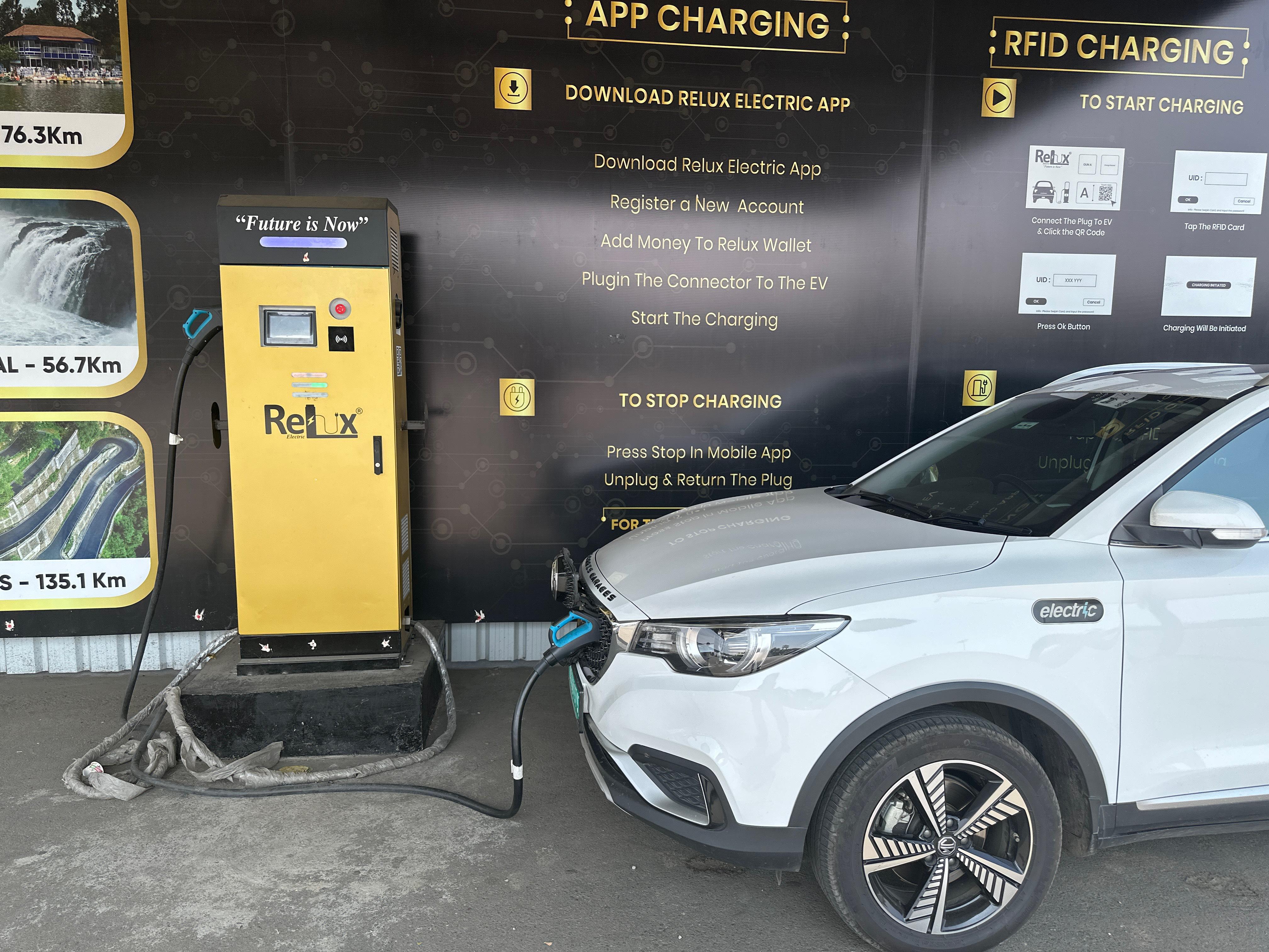 Thoppur Toll Plaza - Relux (80 kW | Dual Gun) | 235J+274, NH 44, Tamil Nadu 636807, India | EV ...