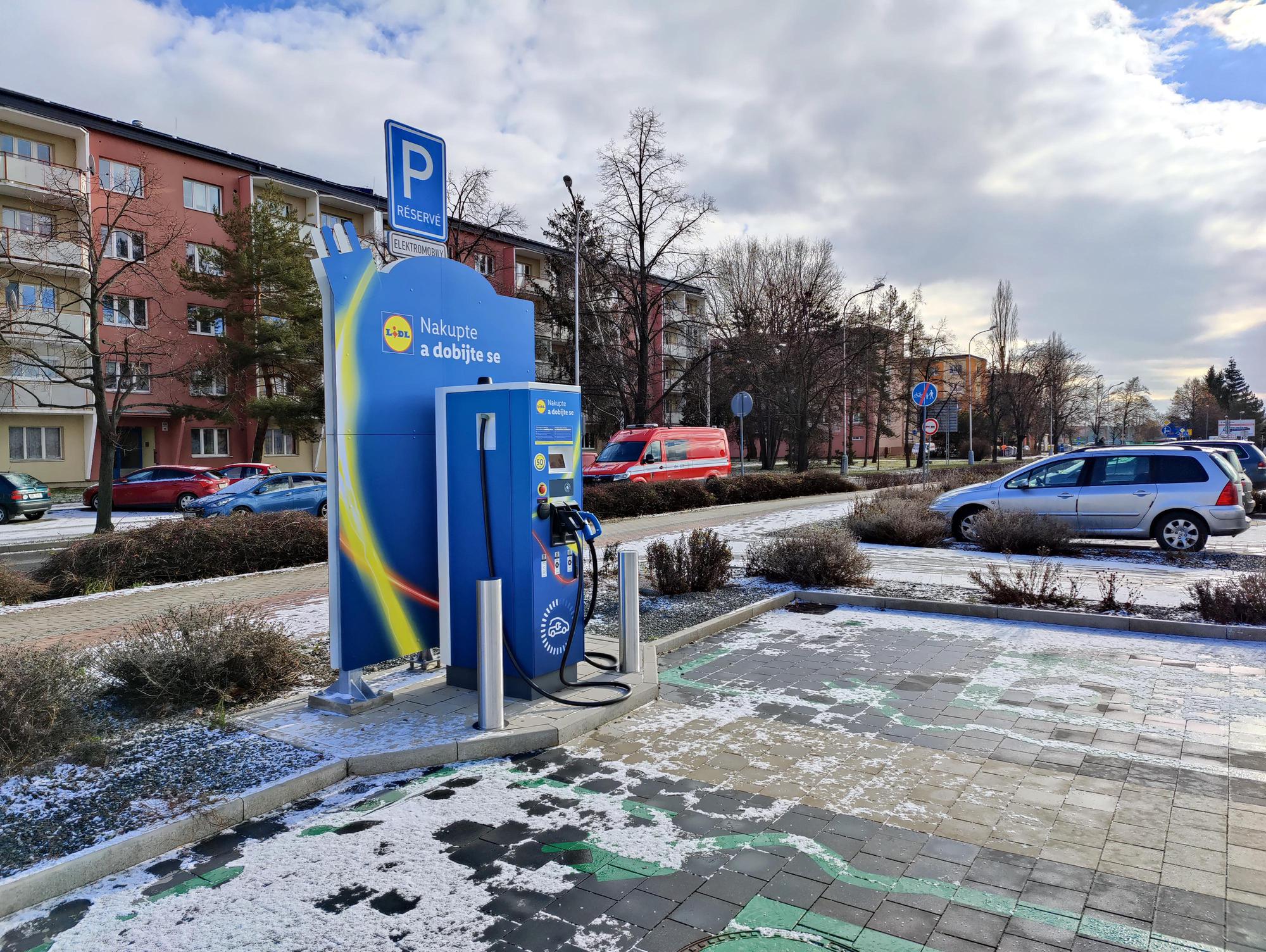 Lidl Prostějov Anenská | Prostějov, Olomoucký kraj | EV Station