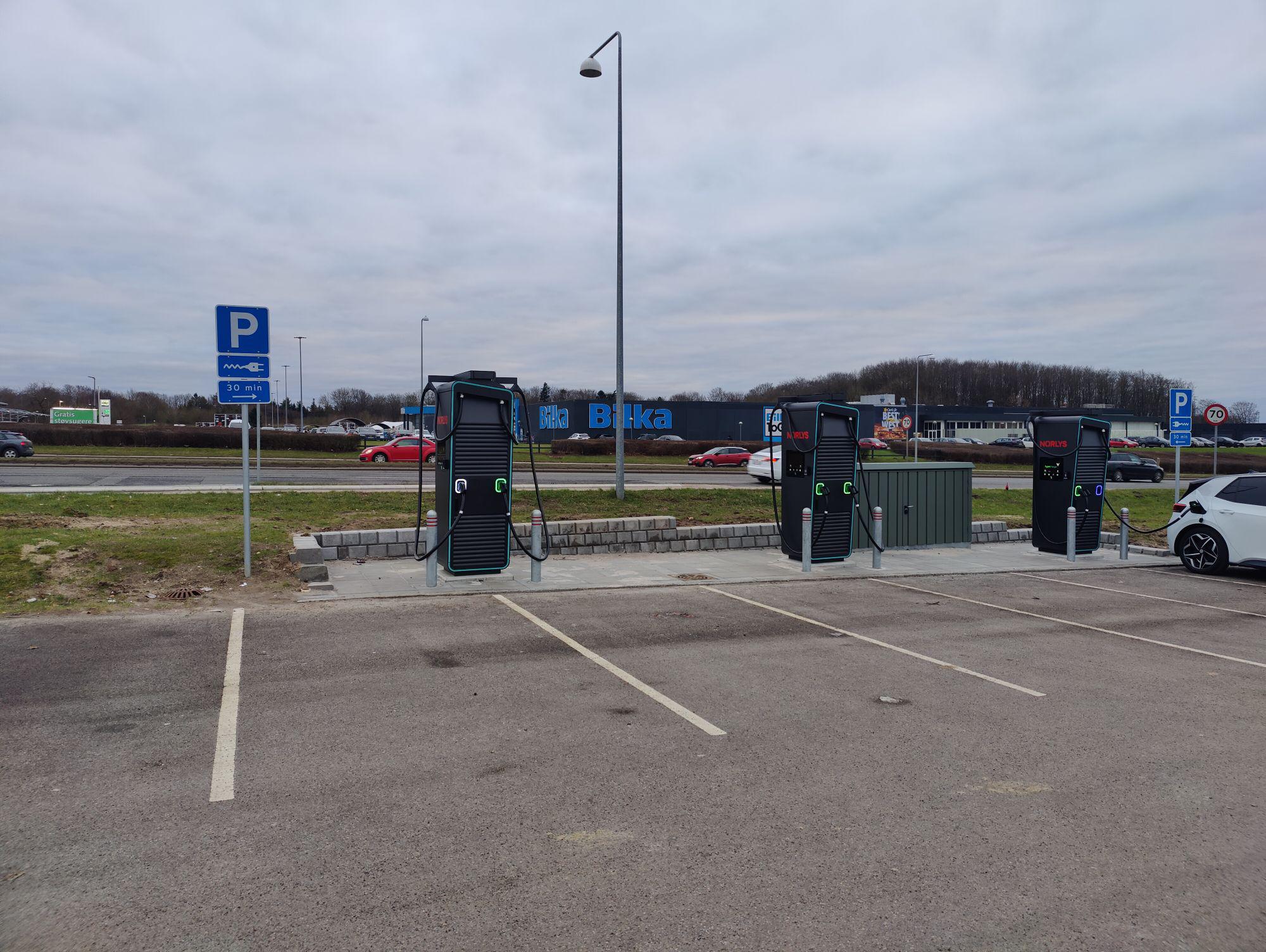 Samkørselsplads Vejle N (1) | Dandyvej 1x, 7100 Vejle, Denmark | EV Station