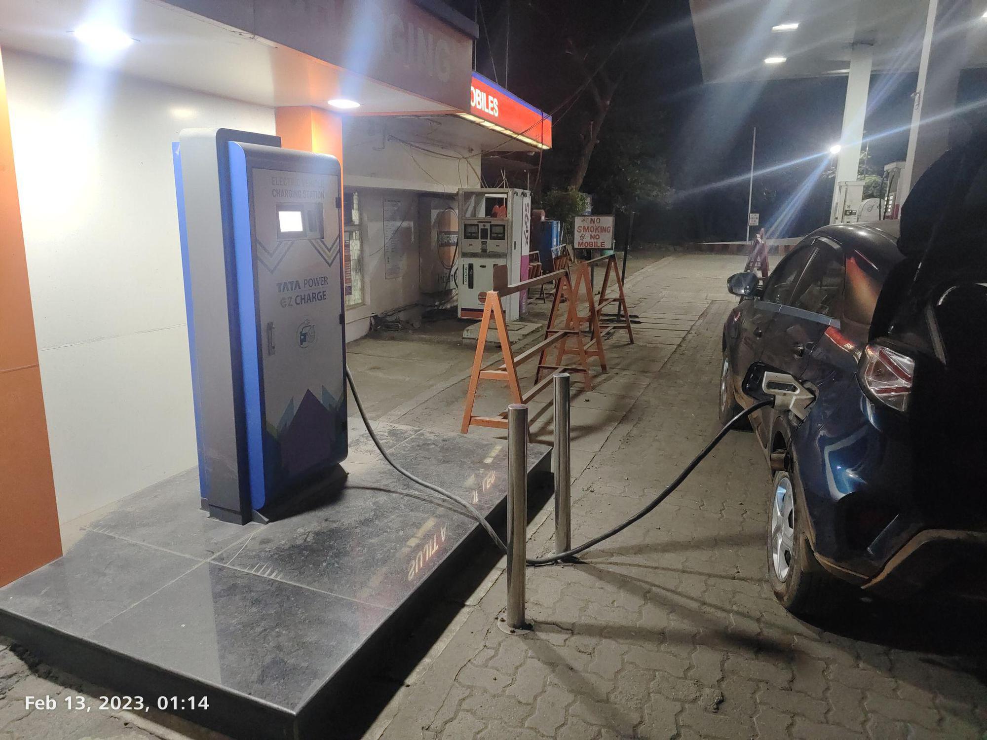IOCL Pump-Tata Power(30kw) | Bori, MH | EV Station
