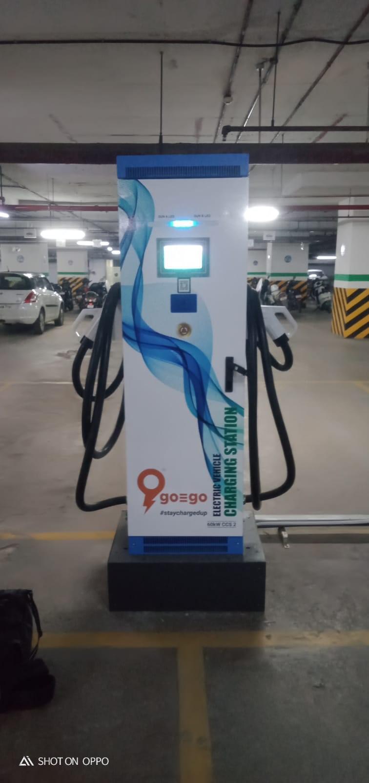 Kosmo One goEgo Fast DC charging station | Chennai, TN | EV Station