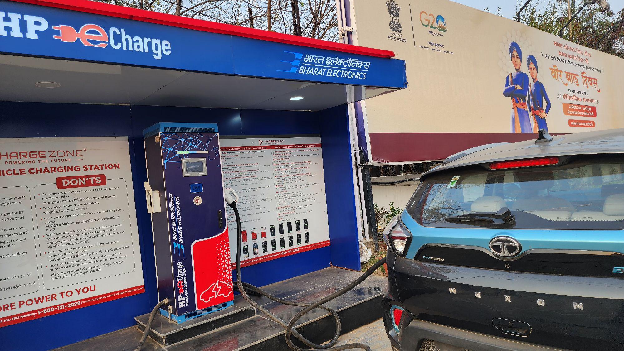Hindustan Petroleum Petrol Pump | Panchkula, HR | EV Station