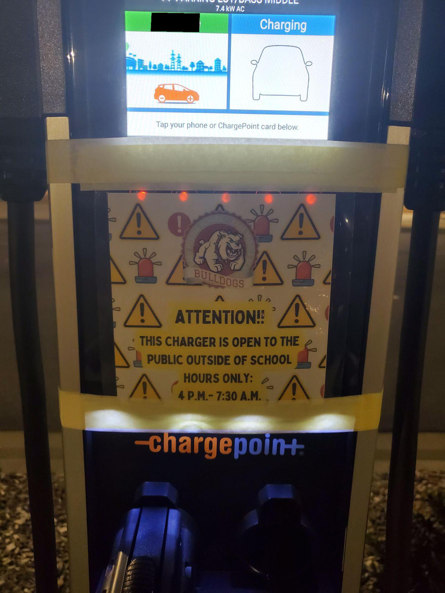 Blake Bass Middle School | Sharpsburg, GA | EV Station