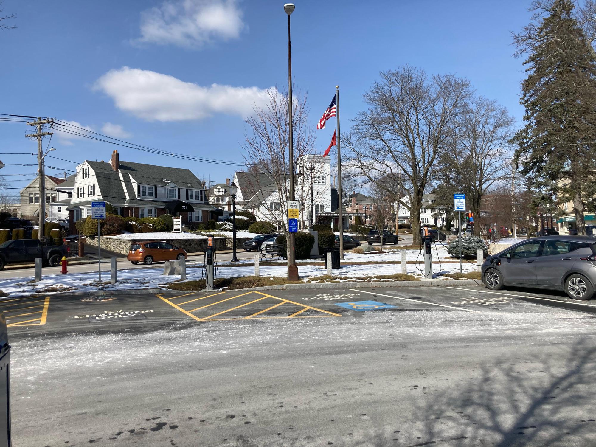 Post Office Parking Lot | Norwood, MA | EV Station