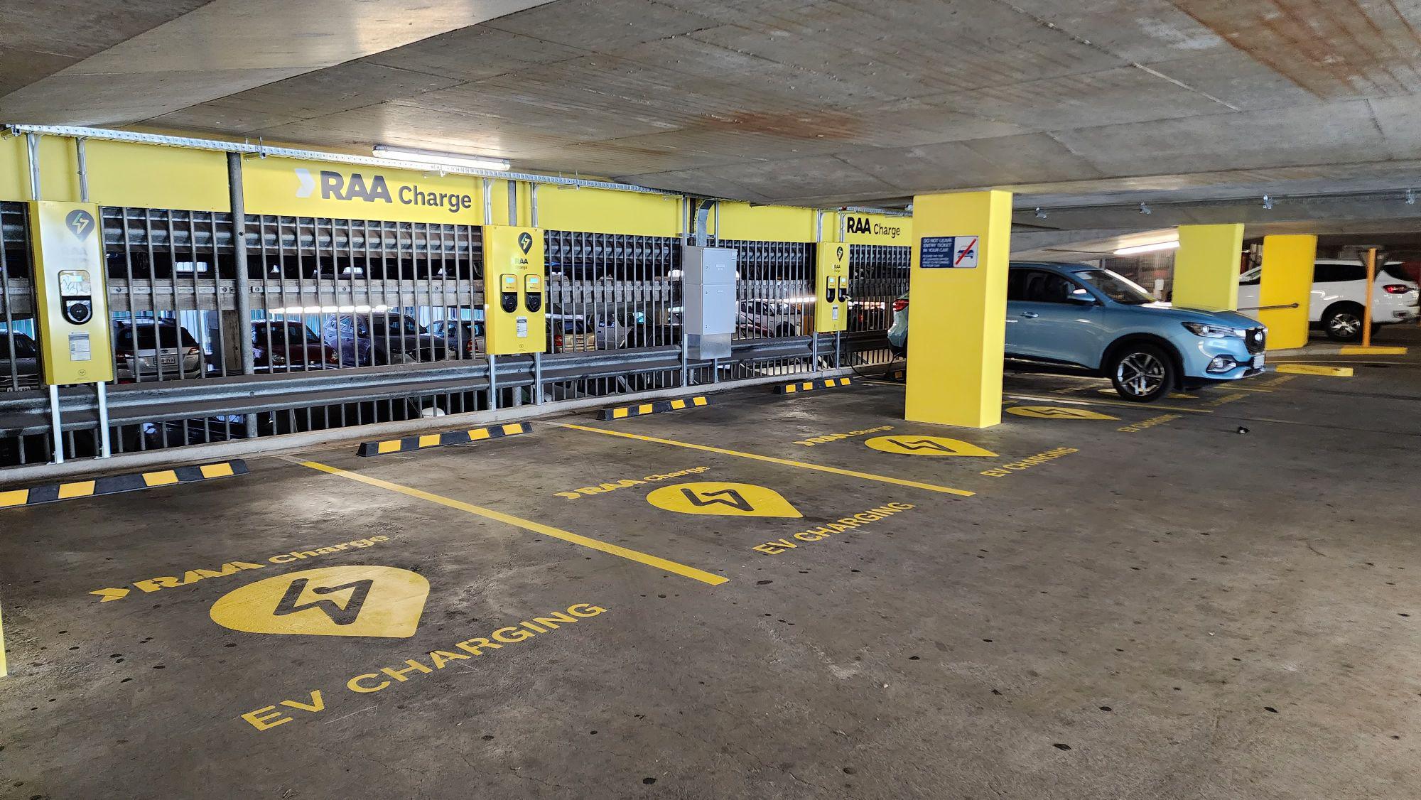 UPark Topham Mall | Adelaide, SA | EV Station