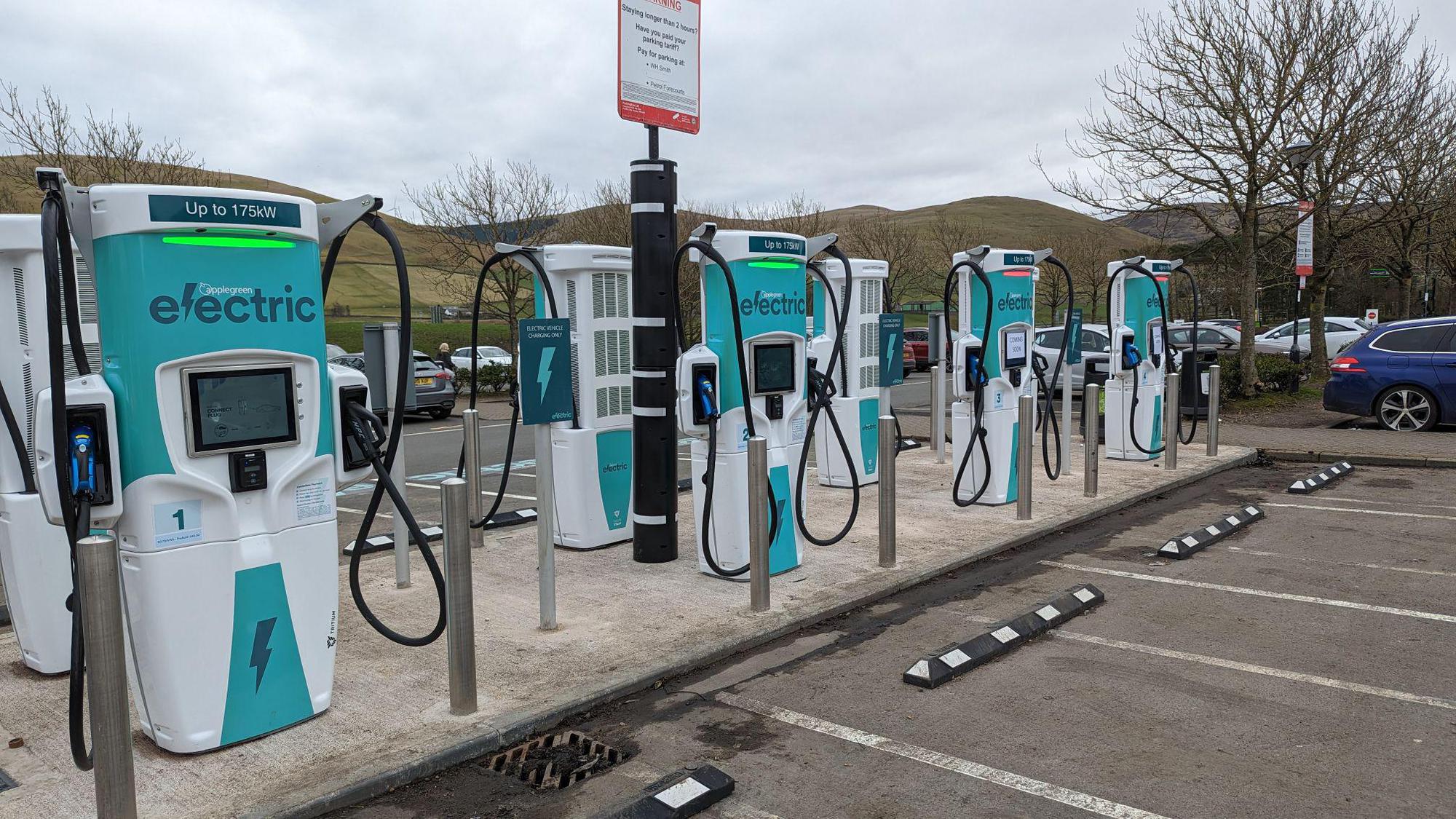 Welcome Break Abington Services M74 (3) | Abington, Scotland | EV Station