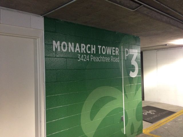 Monarch Centre Parking Deck | Atlanta, GA | EV Station
