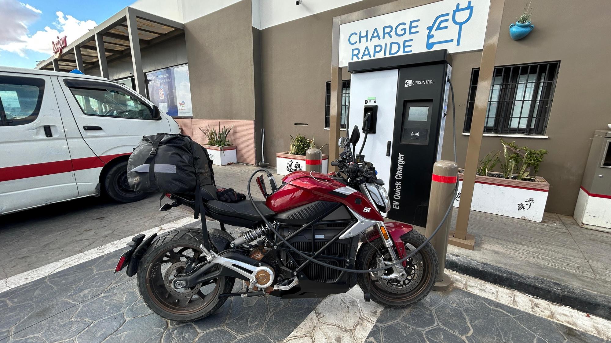 Aire de repos el jam | As-Sawasi, Mahdia | EV Station