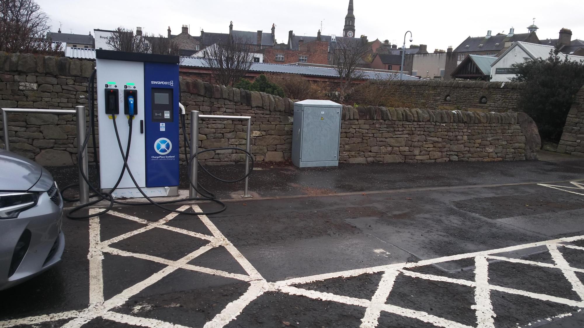 Myre Car Park | Myre Road, Forfar, DD8 1AZ, United Kingdom | EV Station