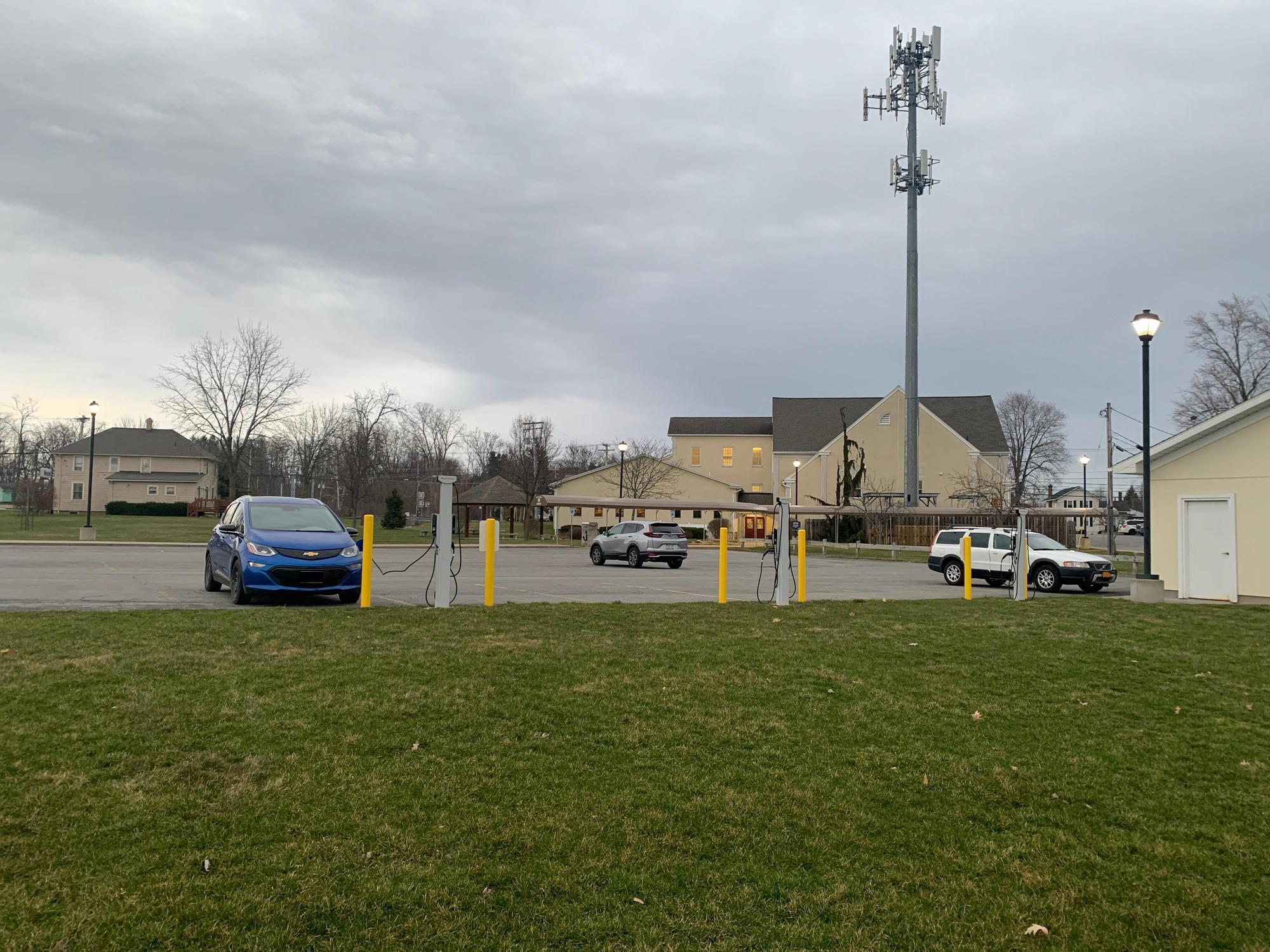 Rush Library/Town Hall | Rush, NY | EV Station