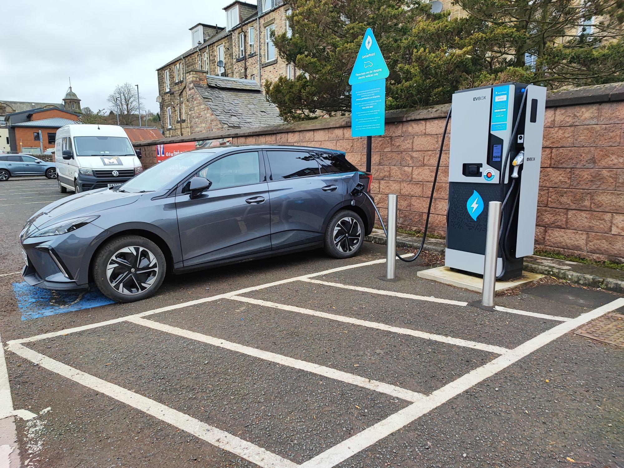 Morrisons Hawick | 4 Duke St, Hawick, TD9 9PY, UK | EV Station