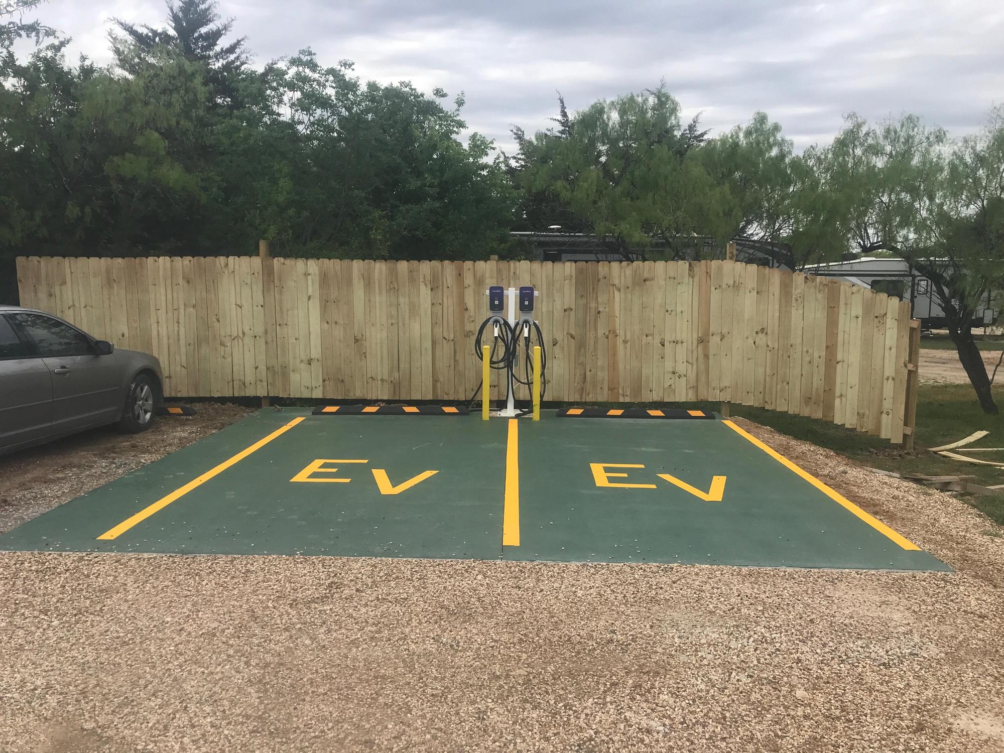 BATL Ranch RV Resort | Mt Calm, TX | EV Station