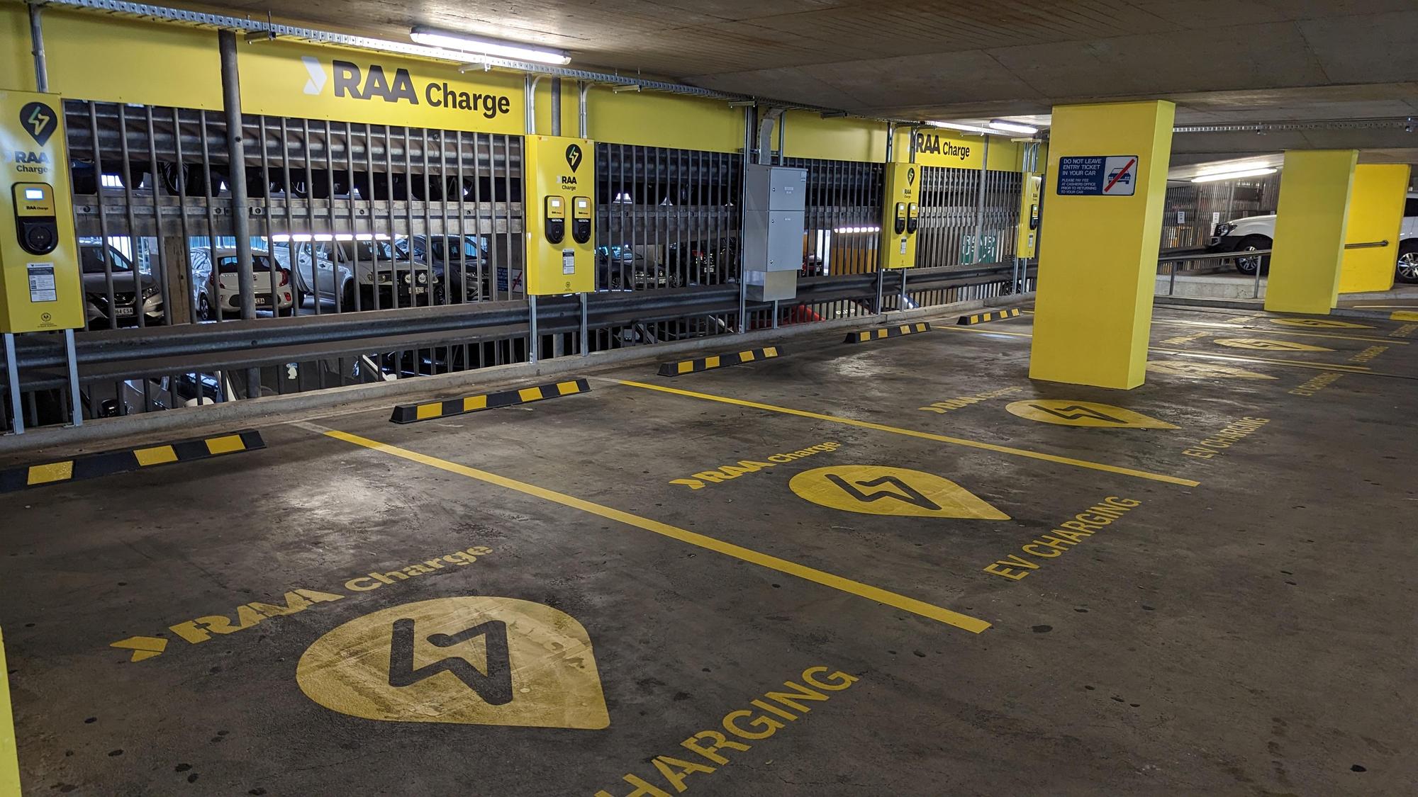 UPark Topham Mall | Adelaide, SA | EV Station