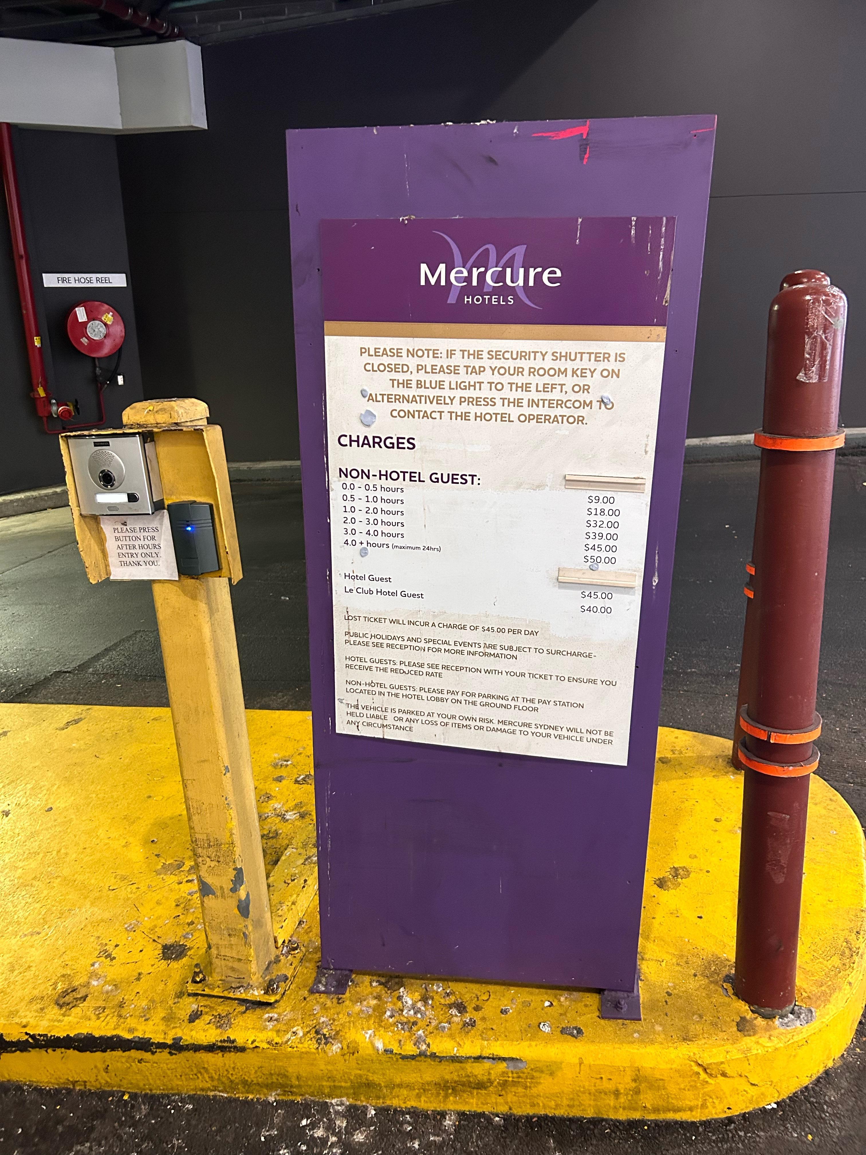 Mercure Sydney | Chippendale, NSW | EV Station