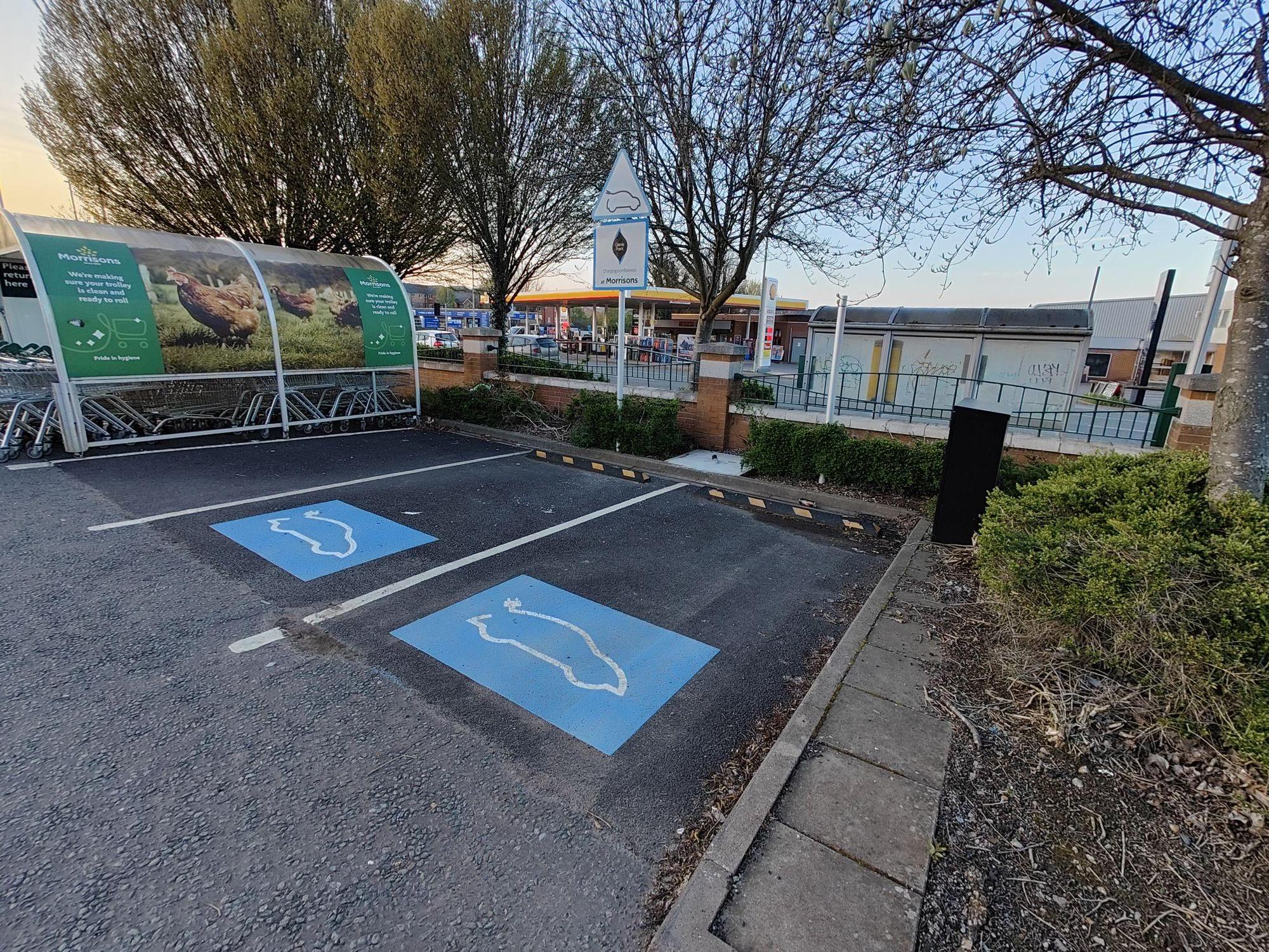 Morrisons Banbury (1) 50kW | 1 Swan Close Road, Banbury, OX16 5AQ, UK ...