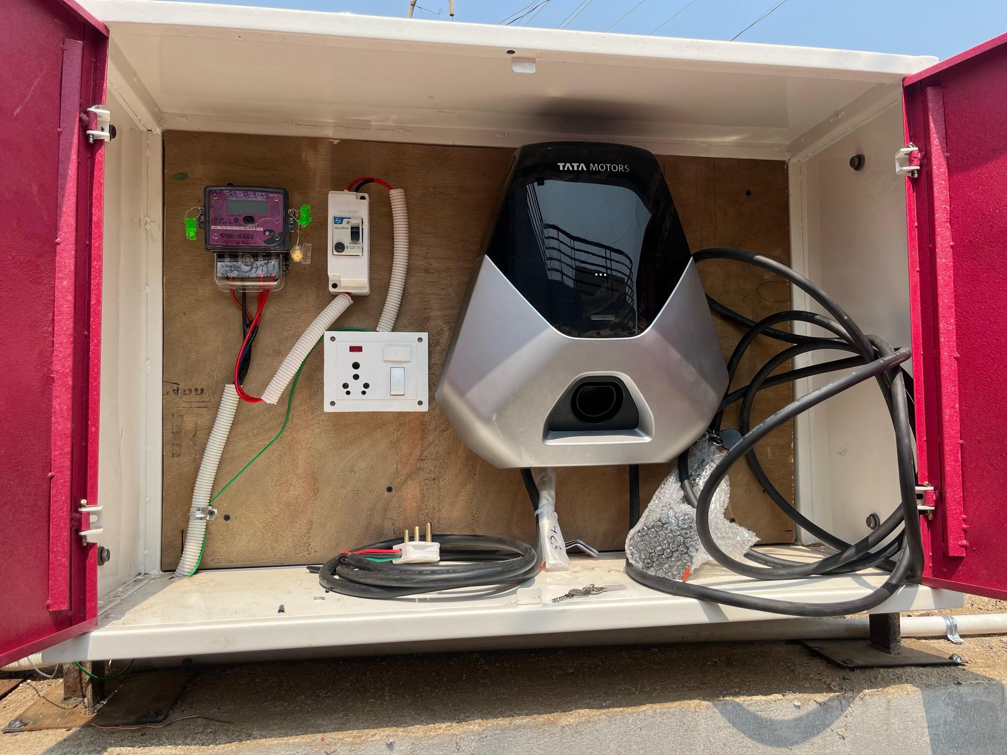 Private Home charger, Tata 7.5kw | Kasbe Digraj, MH | EV Station