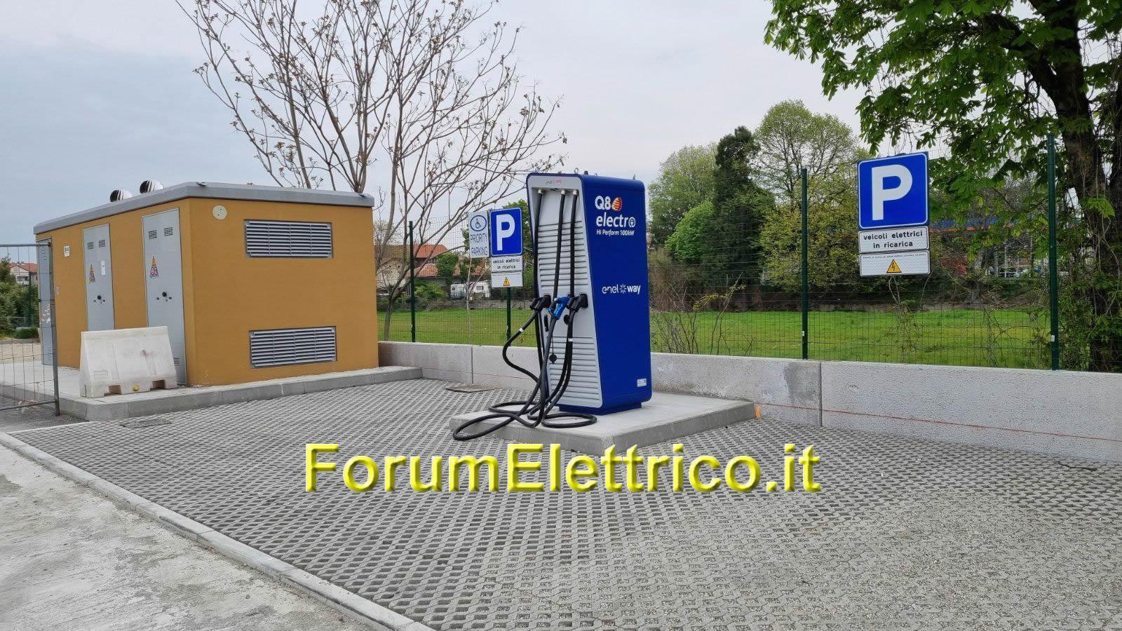 Enel X Way Q8 | Monza MB Via Enrico Fermi | EV Station