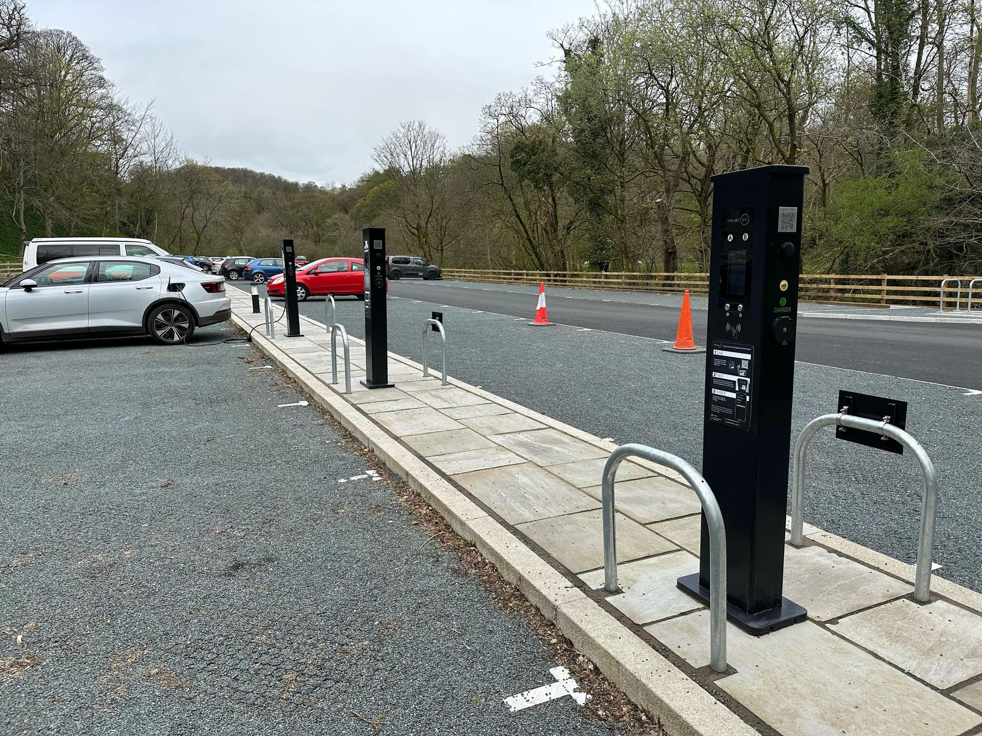 Ingleton Falls | Ingleton, England | EV Station