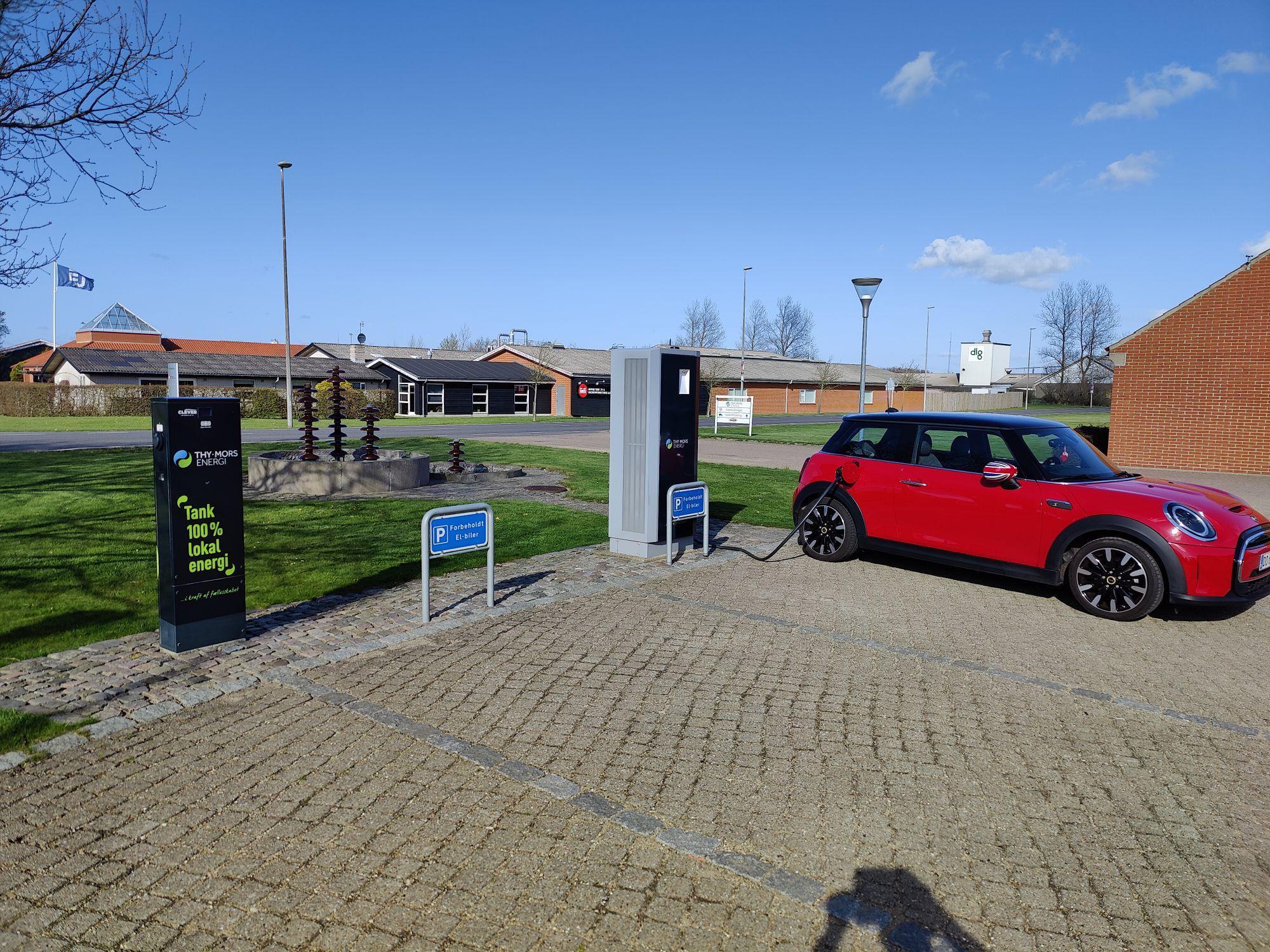 Charging Station Clever A/S | 107 Elsøvej, Nykøbing M, 7900, DNK | EV ...